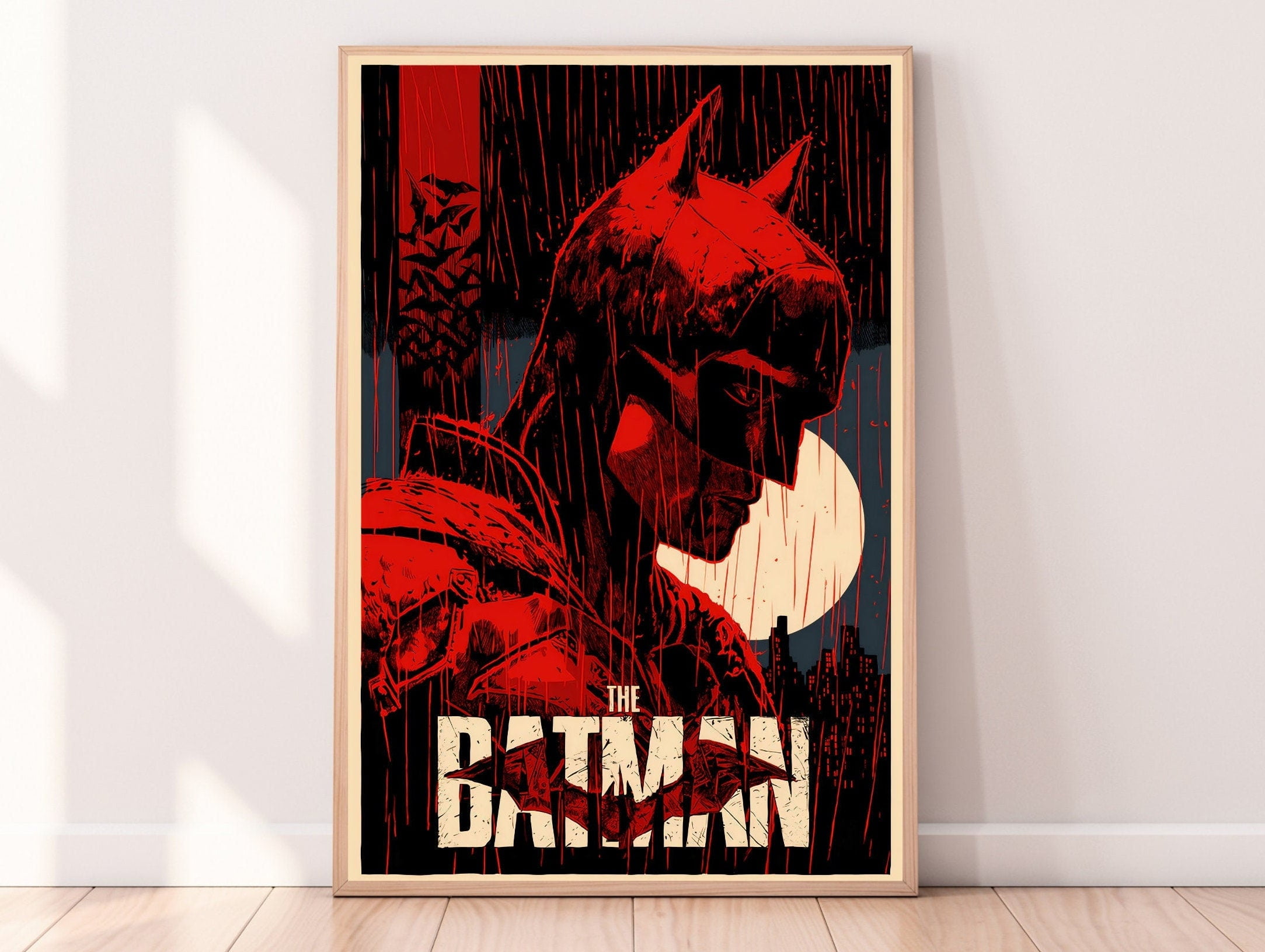 POSTER The Batman 2022 Poster - DC Movie Poster Art Film Print Gift ...