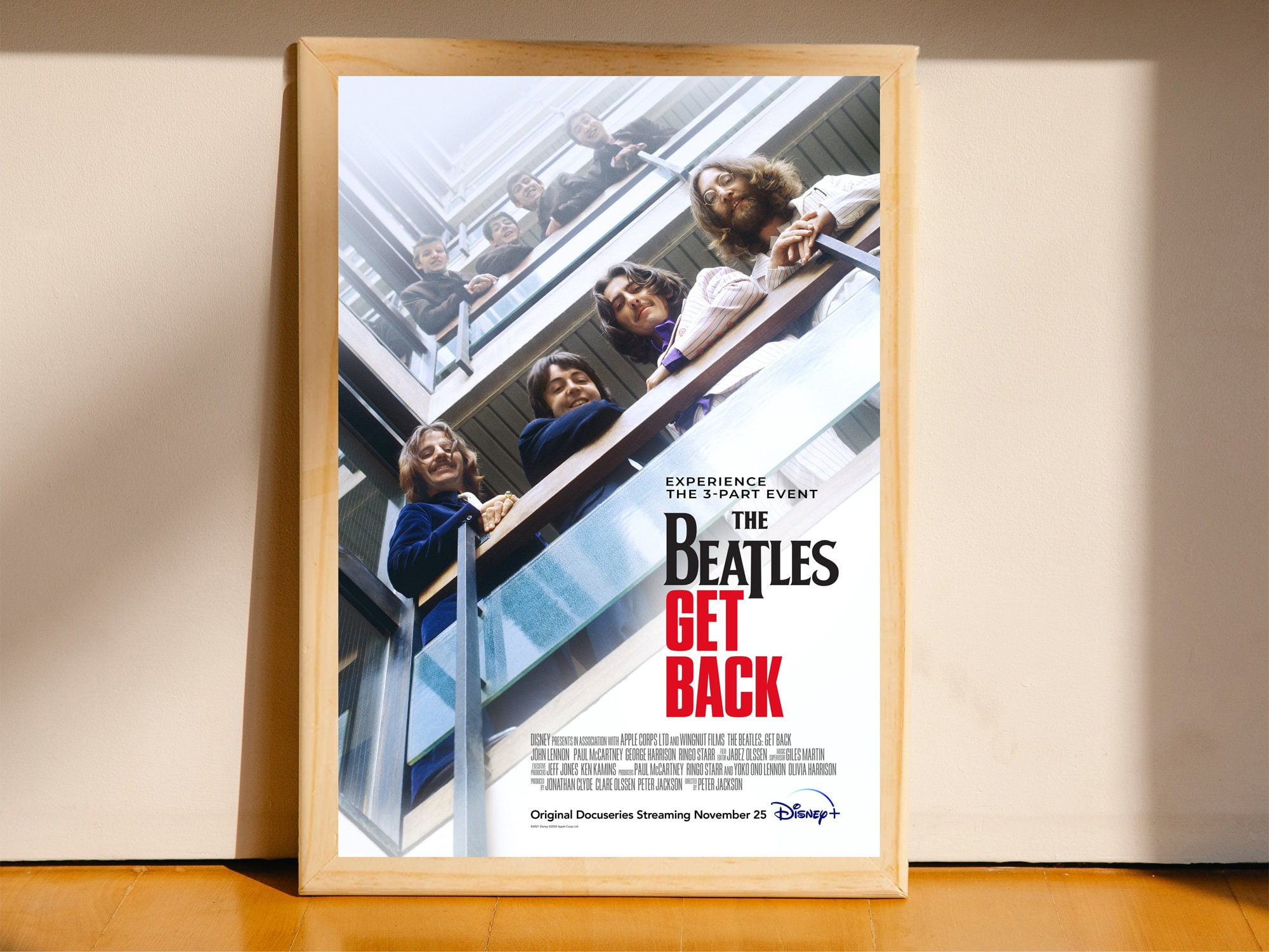 POSTER The Beatles Get Back Movie posters|poster collectibles|Poster ...