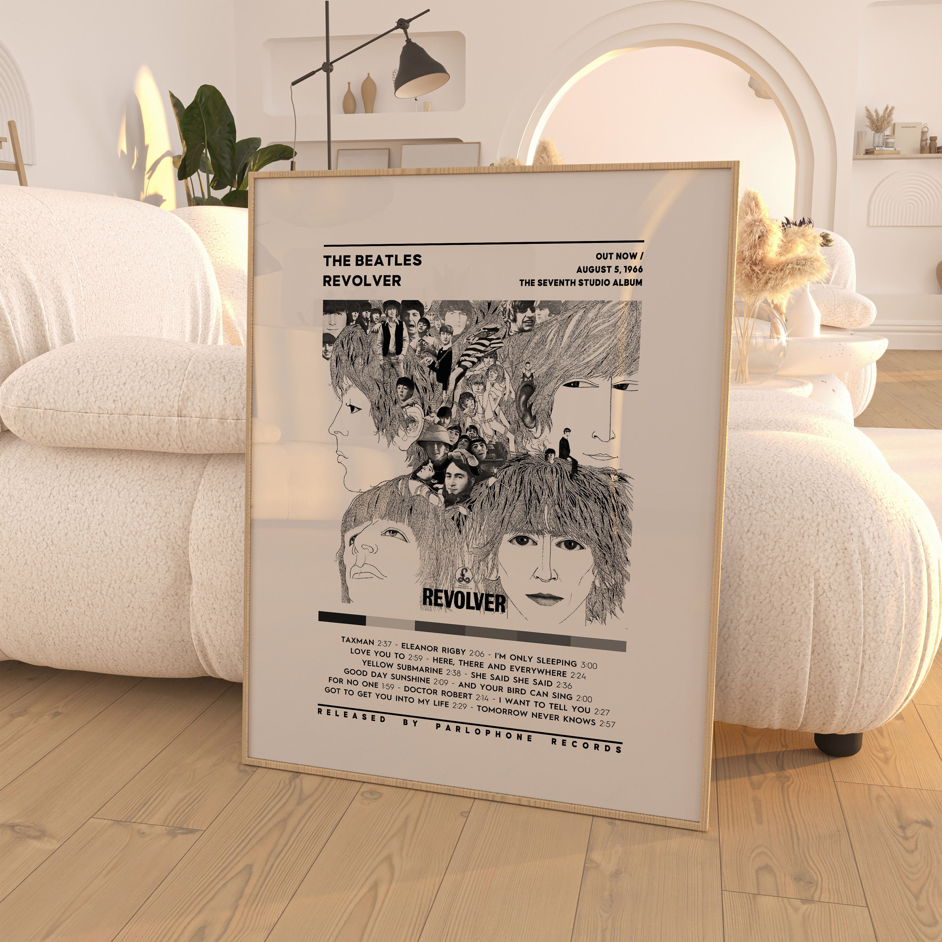 POSTER The Beatles - Revolver Album Poster / Album Tracklist Poster ...