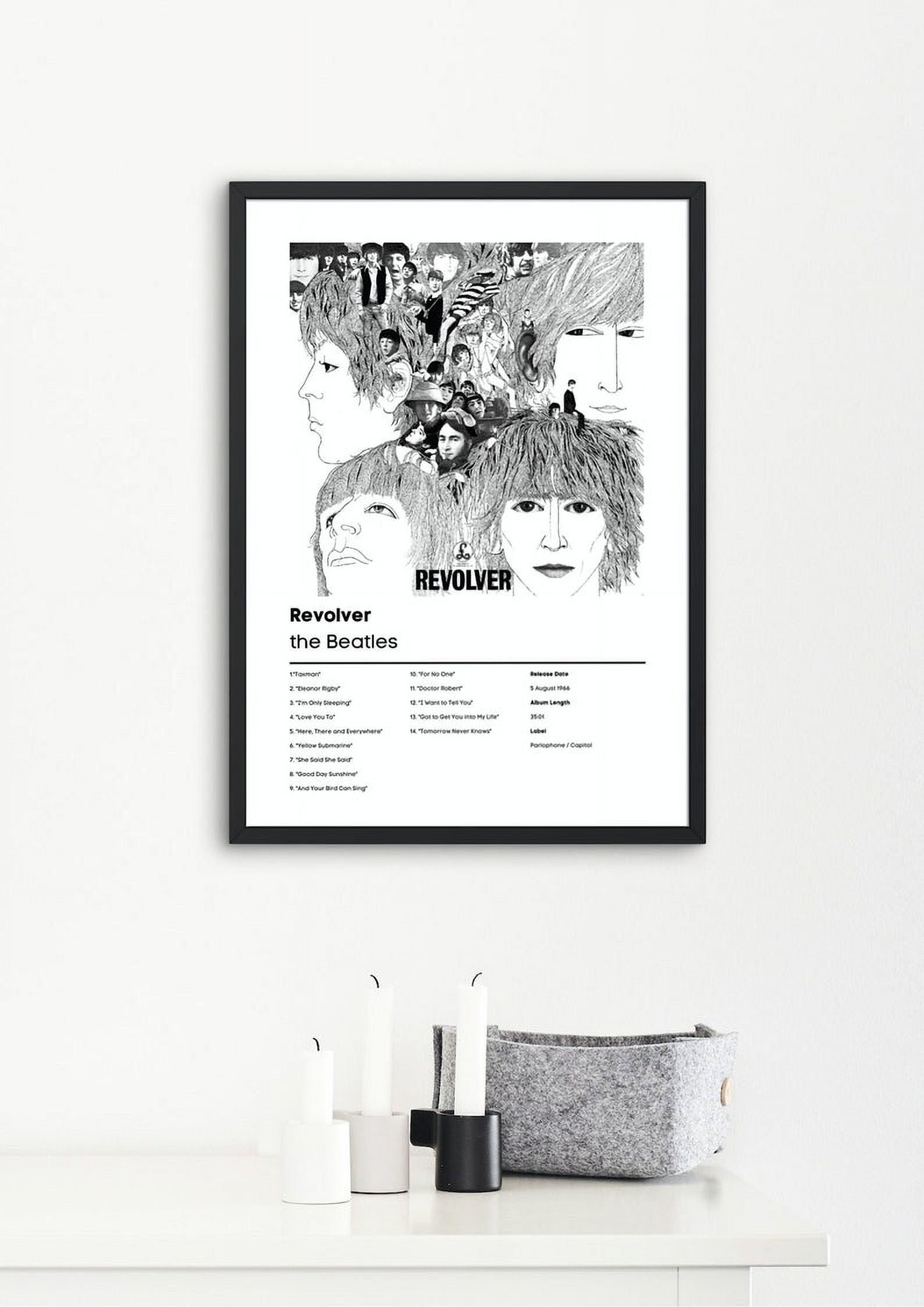 POSTER The Beatles, Revolver | The Beatles Music Gift | Revolver ...