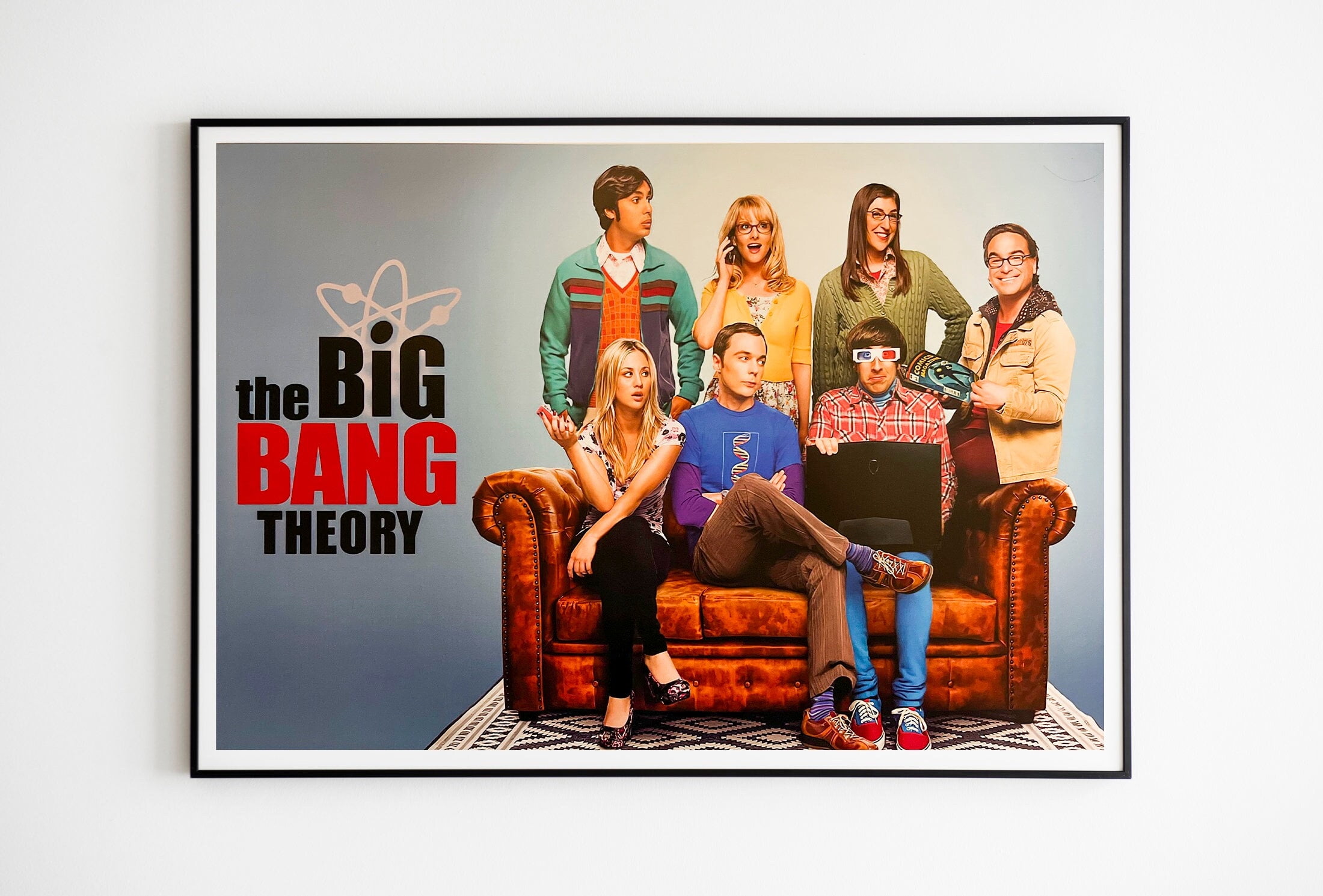 POSTER The Big Bang Theory Poster - HIGH QUALITY- Minimalist Tv Series ...