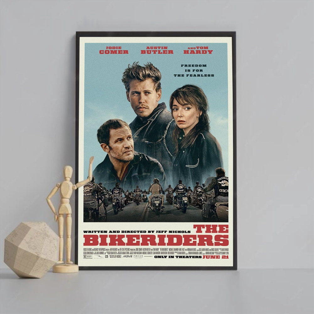 POSTER The Bikeriders (2024) Poster Movie Poster Minimalist Aesthetic ...