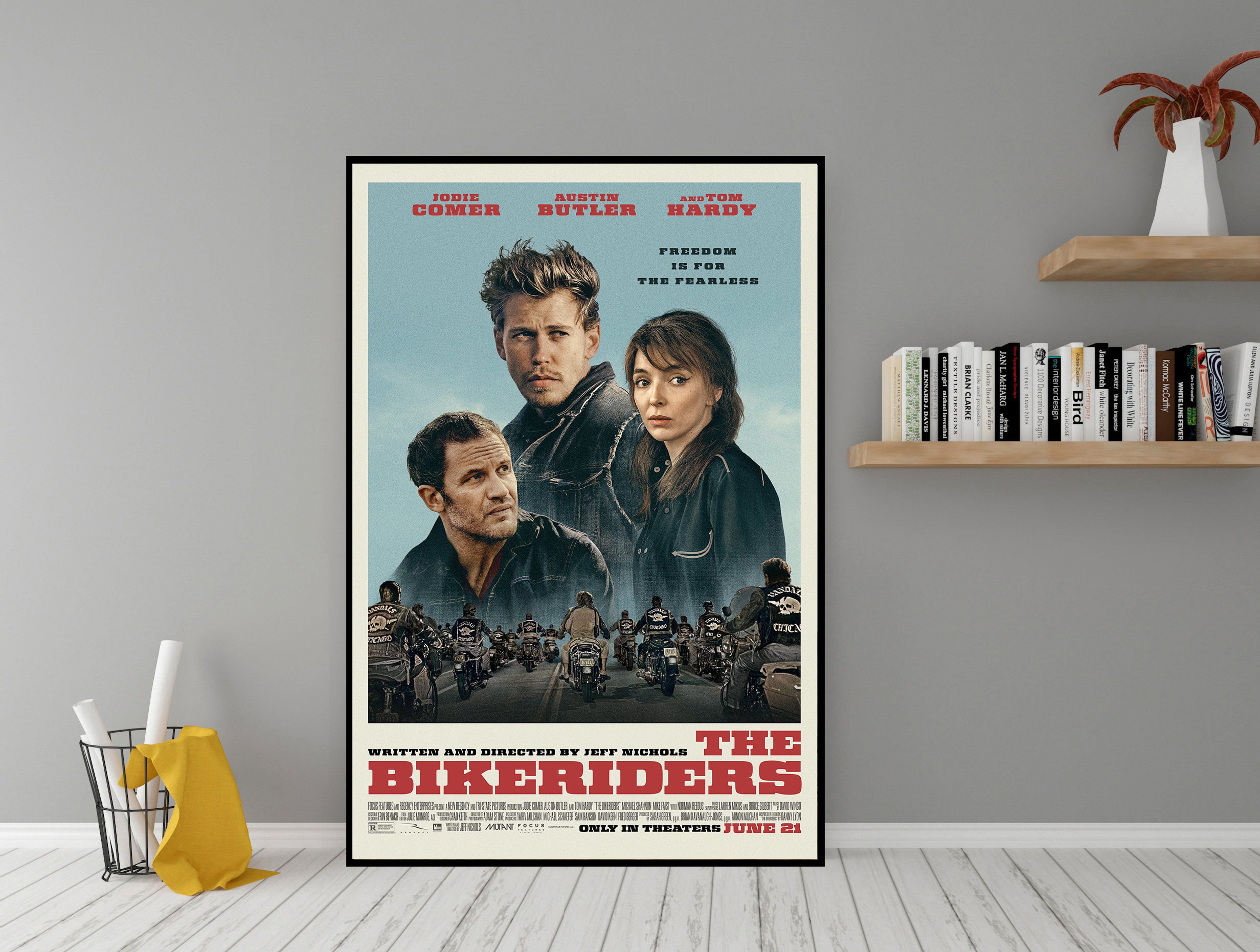 POSTER The Bikeriders Movie Poster - High Quality Wall Art - Room Decor ...