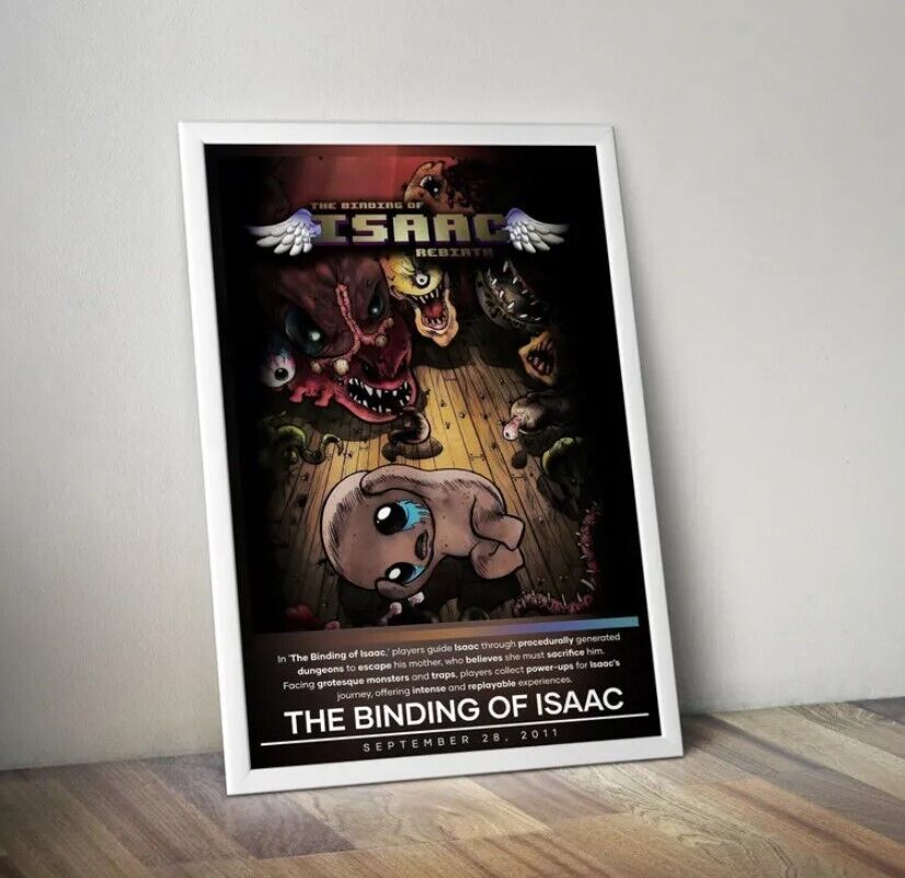 POSTER The Binding of Isaac: Rebirth Poster | Gaming Posters-16x24 ...