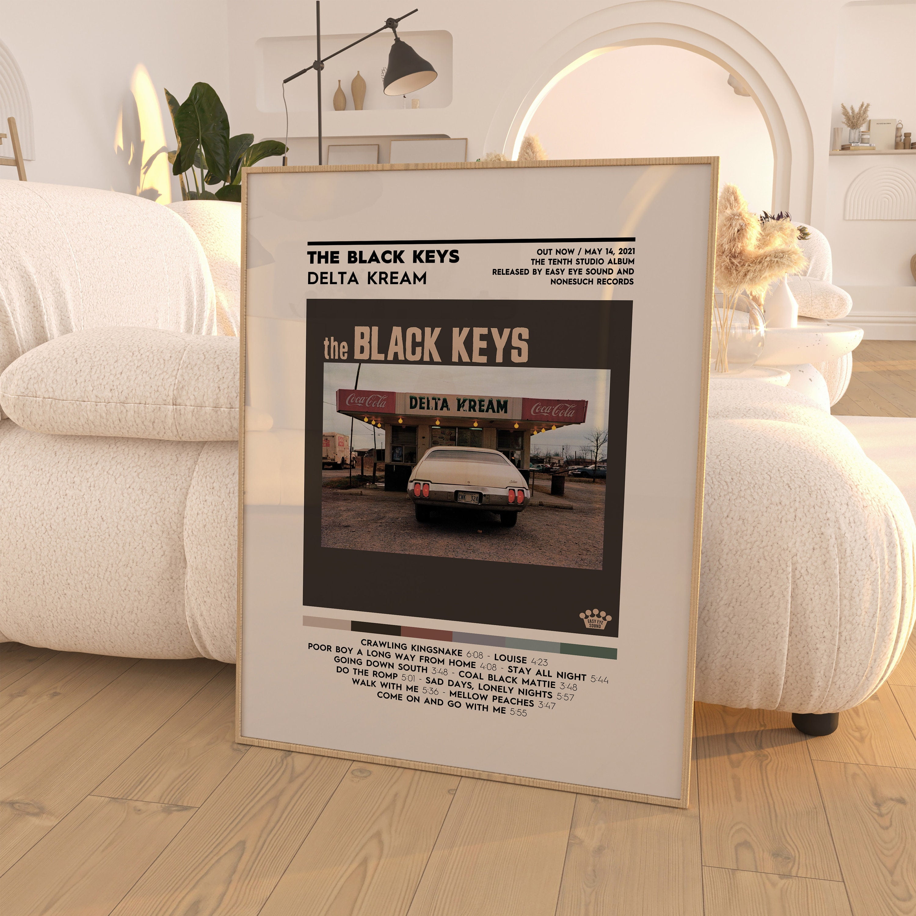POSTER The Black Keys - Delta Kream Album Poster / Album Cover Poster / Room Decor / Wall Art ...
