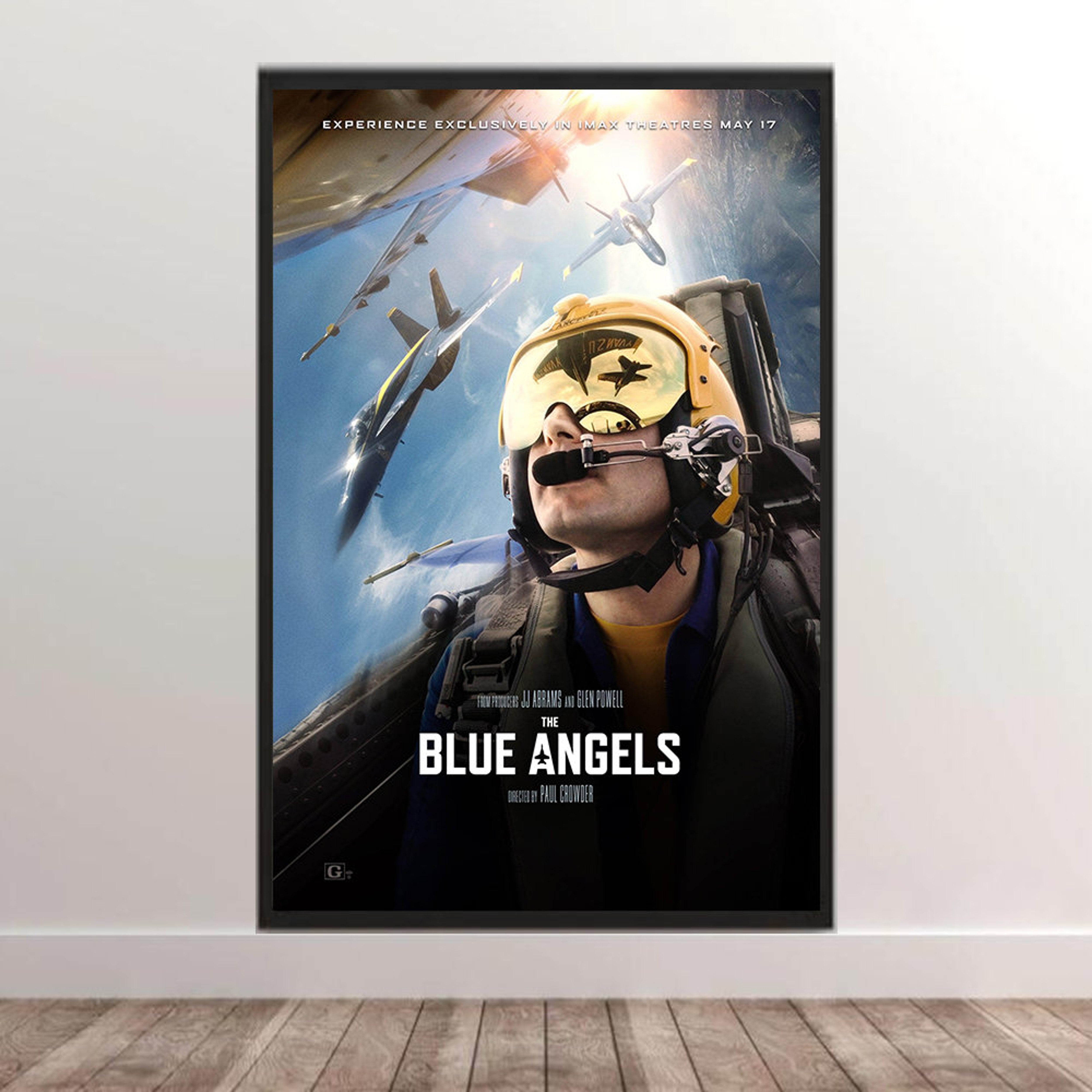 POSTER The Blue Angels 2024 Movie Poster Classic Film Poster Wall Decor ...