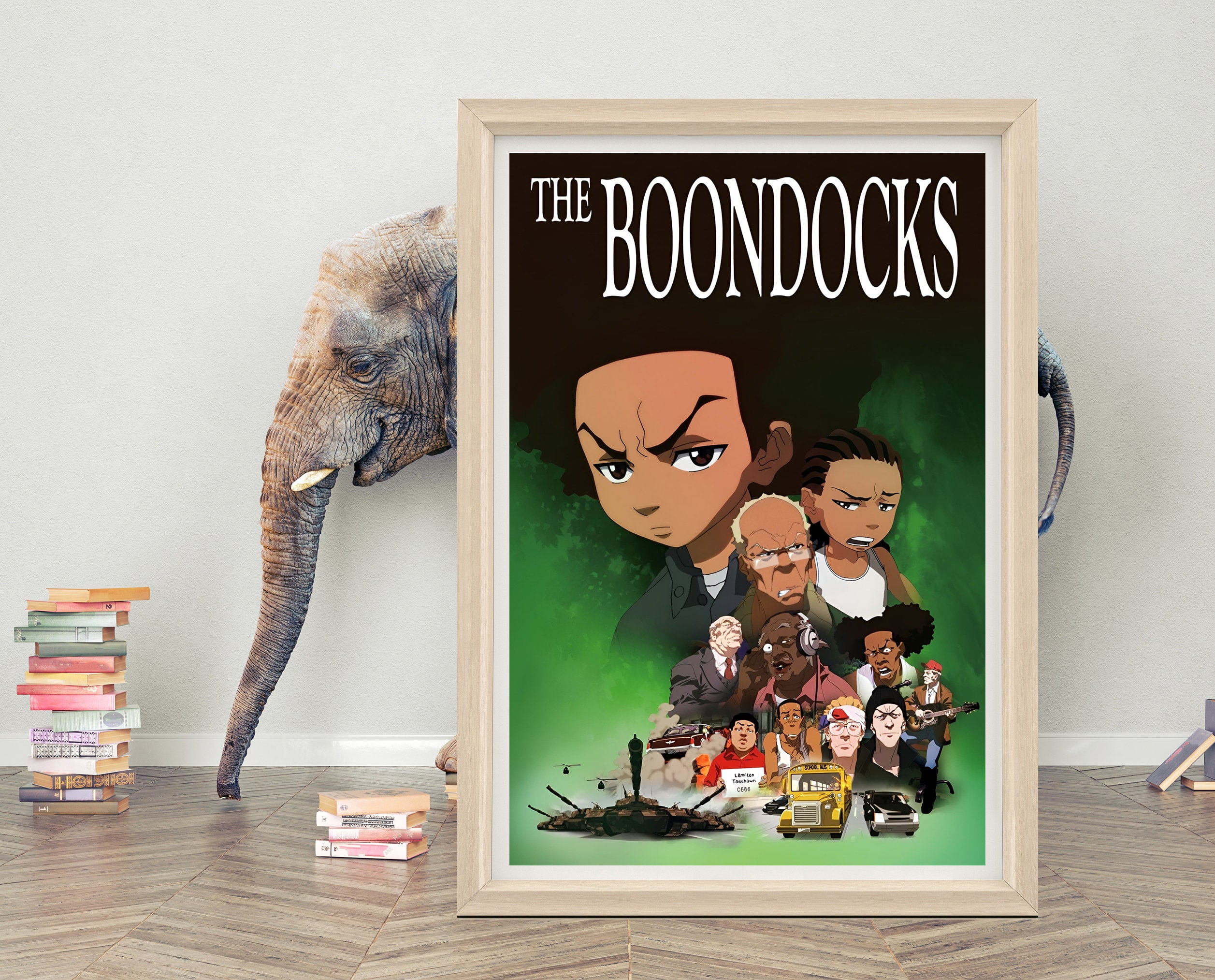 POSTER The Boondocks Poster | Classic Anime Movie Poster | High Quality ...