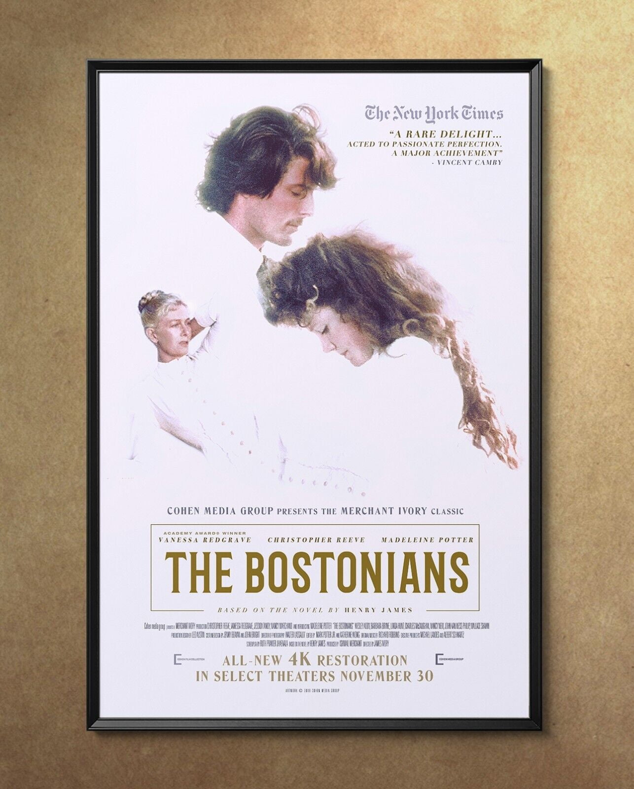 POSTER The Bostonians Christopher Reeve 1984 Movie PosterGloss-16x24 ...