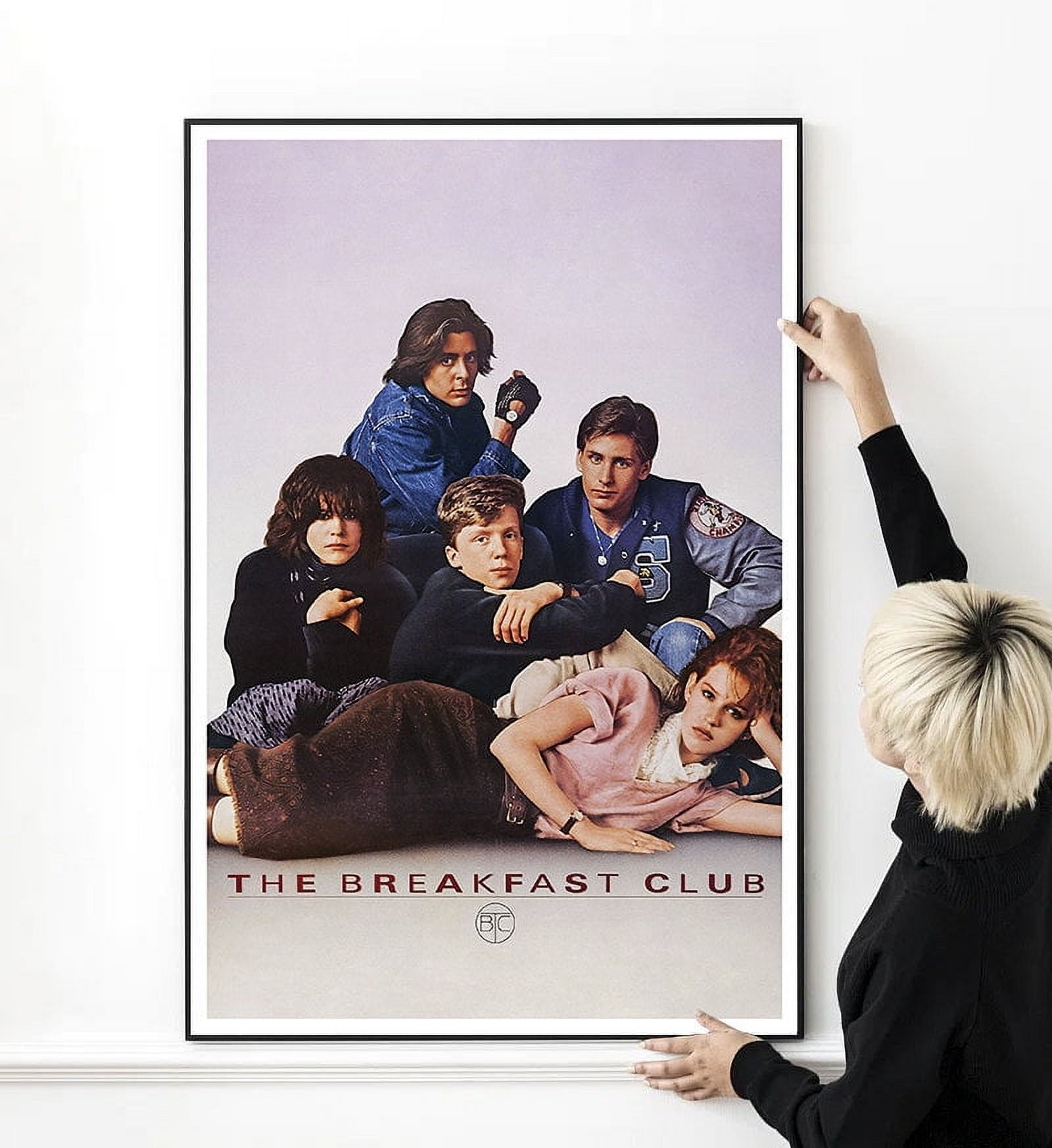 POSTER The Breakfast Club Movie Poster High Quality Print Photo Wall Art Cloth Poster-UNFRAMED ...