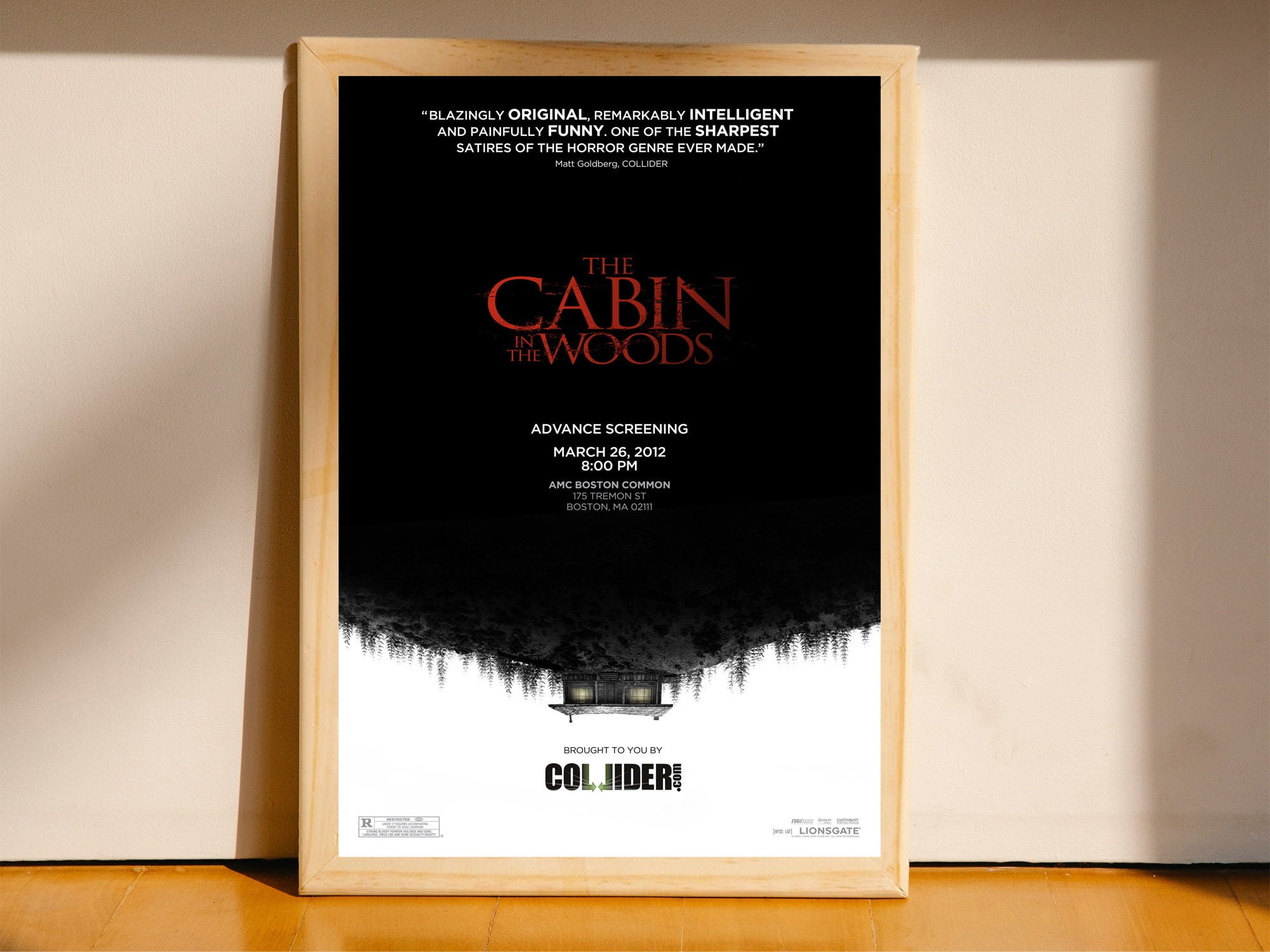POSTER The Cabin in the Woods Movie posters|poster collectibles|Poster ...