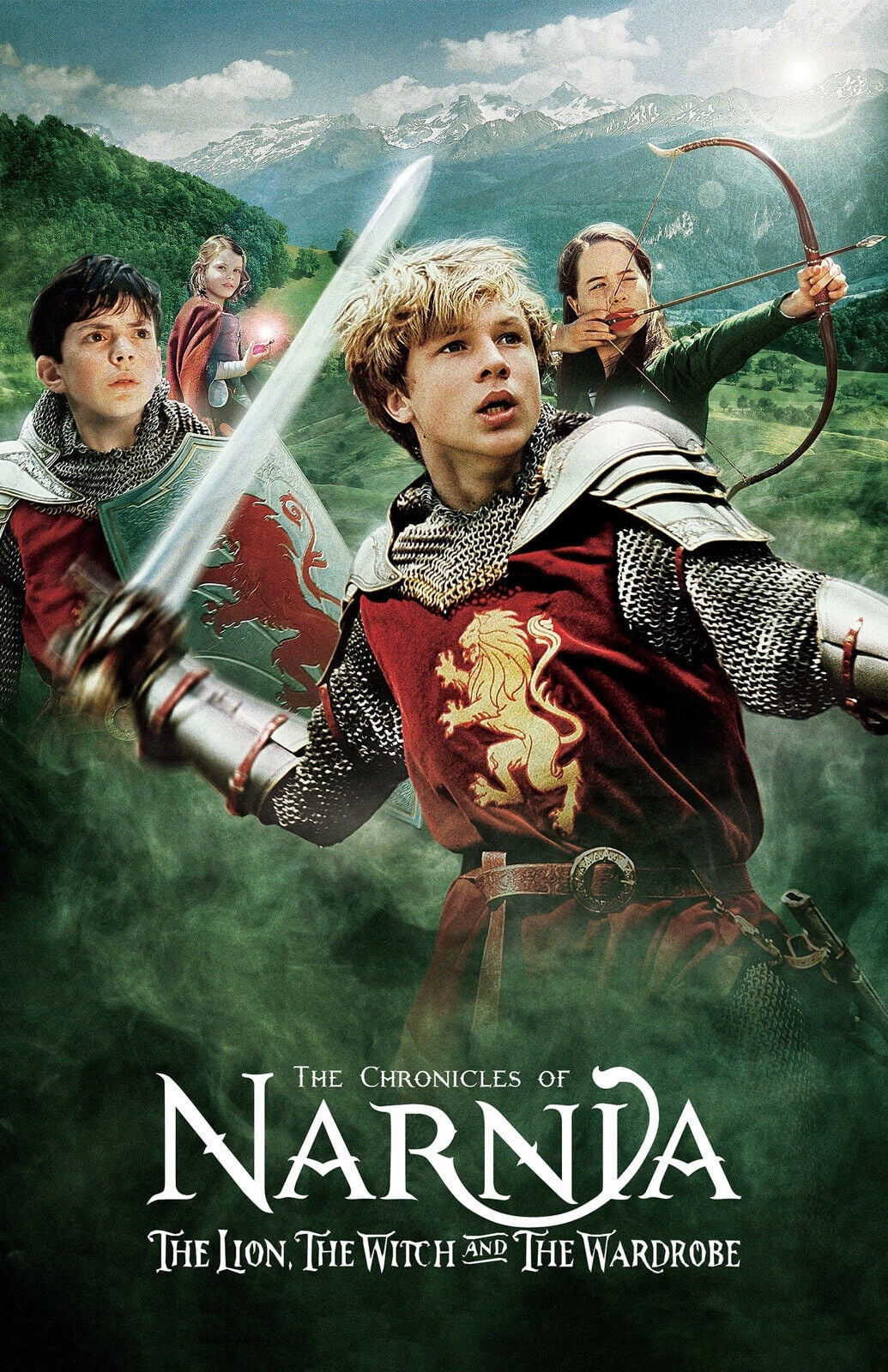 POSTER The Chronicles of Narnia Lion, Witch & Wardrobe 2005 Cast Poster ...