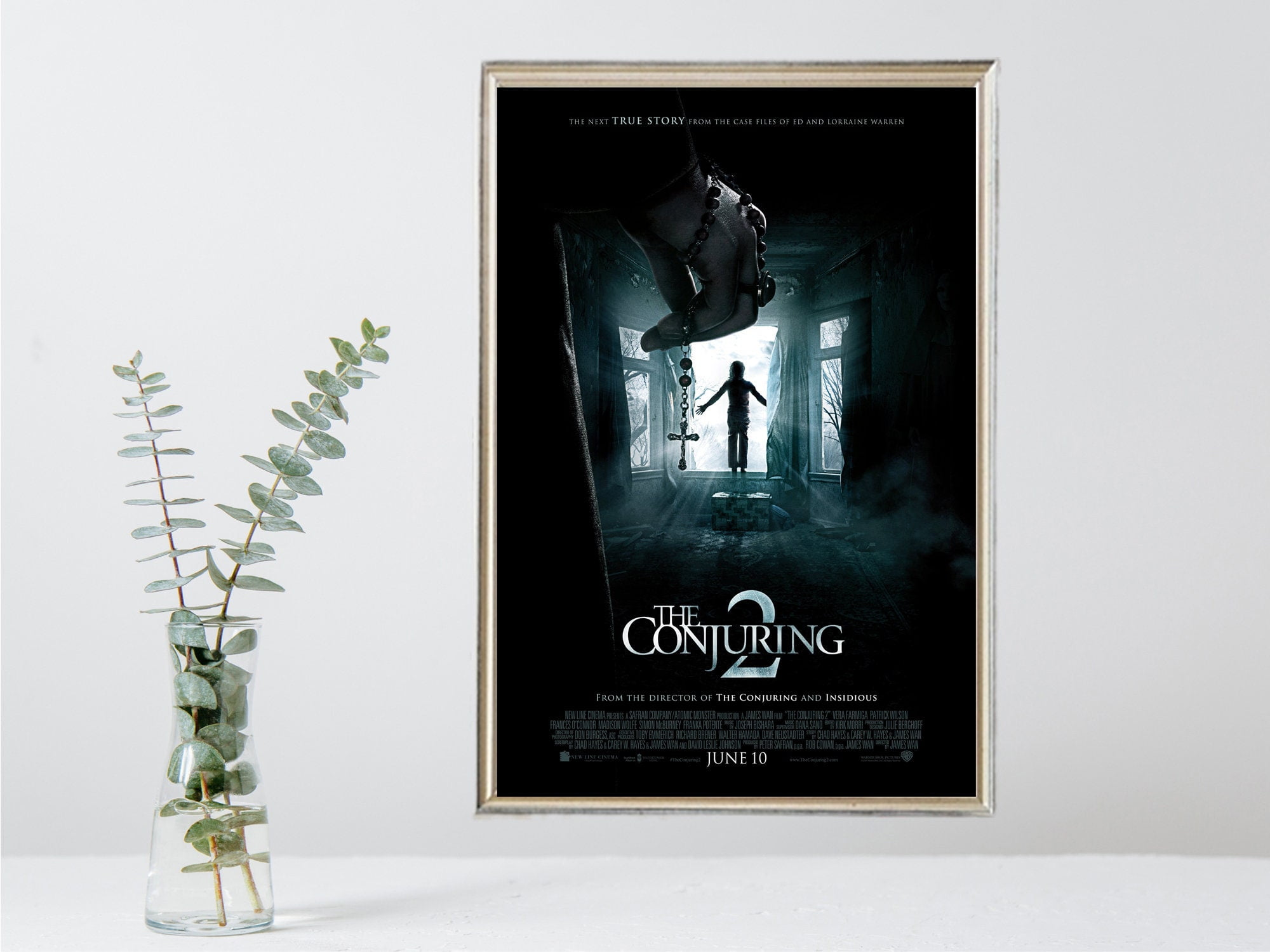 POSTER The Conjuring 2 Movie Poster- Vintage Movie Poster - Limited ...