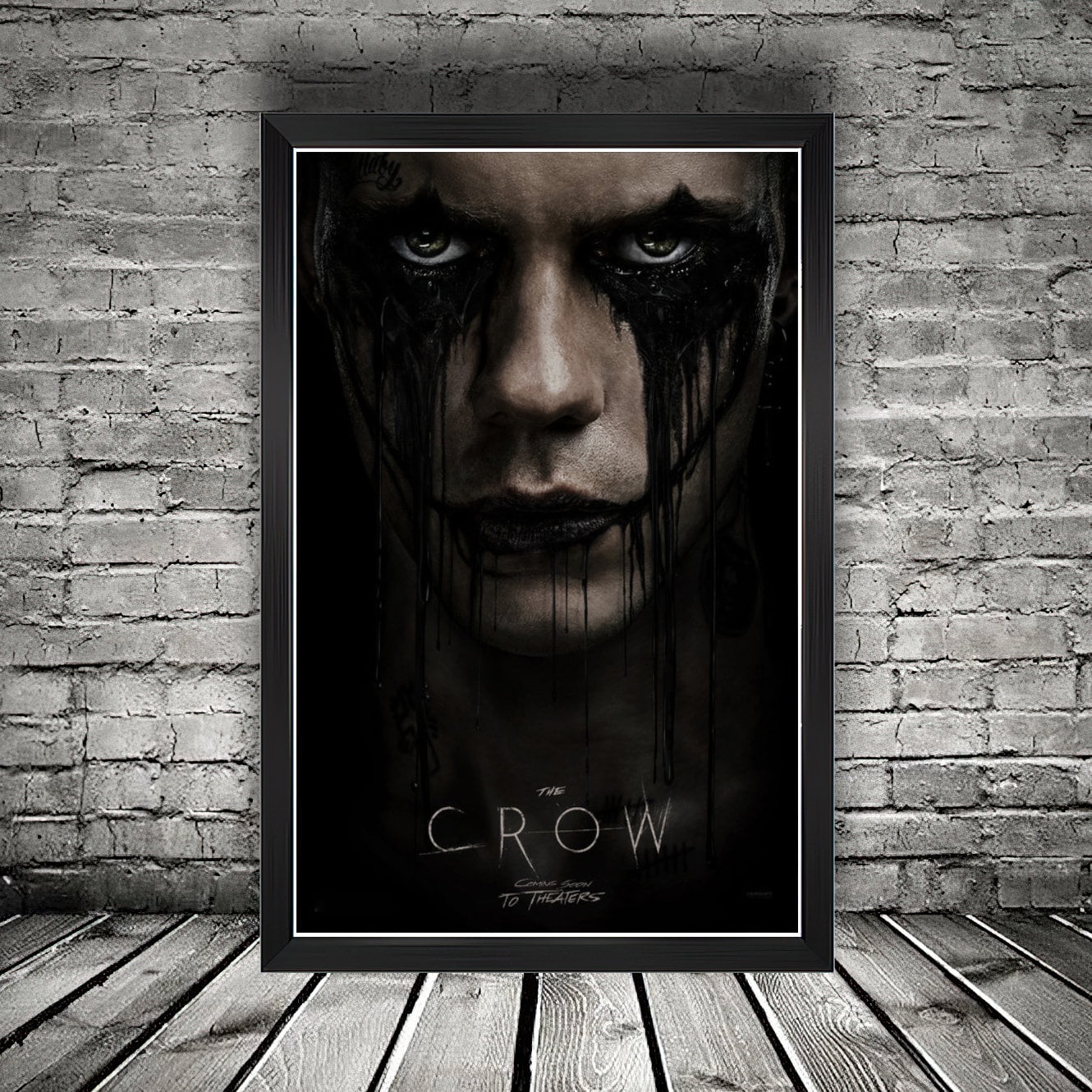 POSTER The Crow (2024) Movie Posters | Bill SkarsgÃ¥rd | FKA Twigs ...