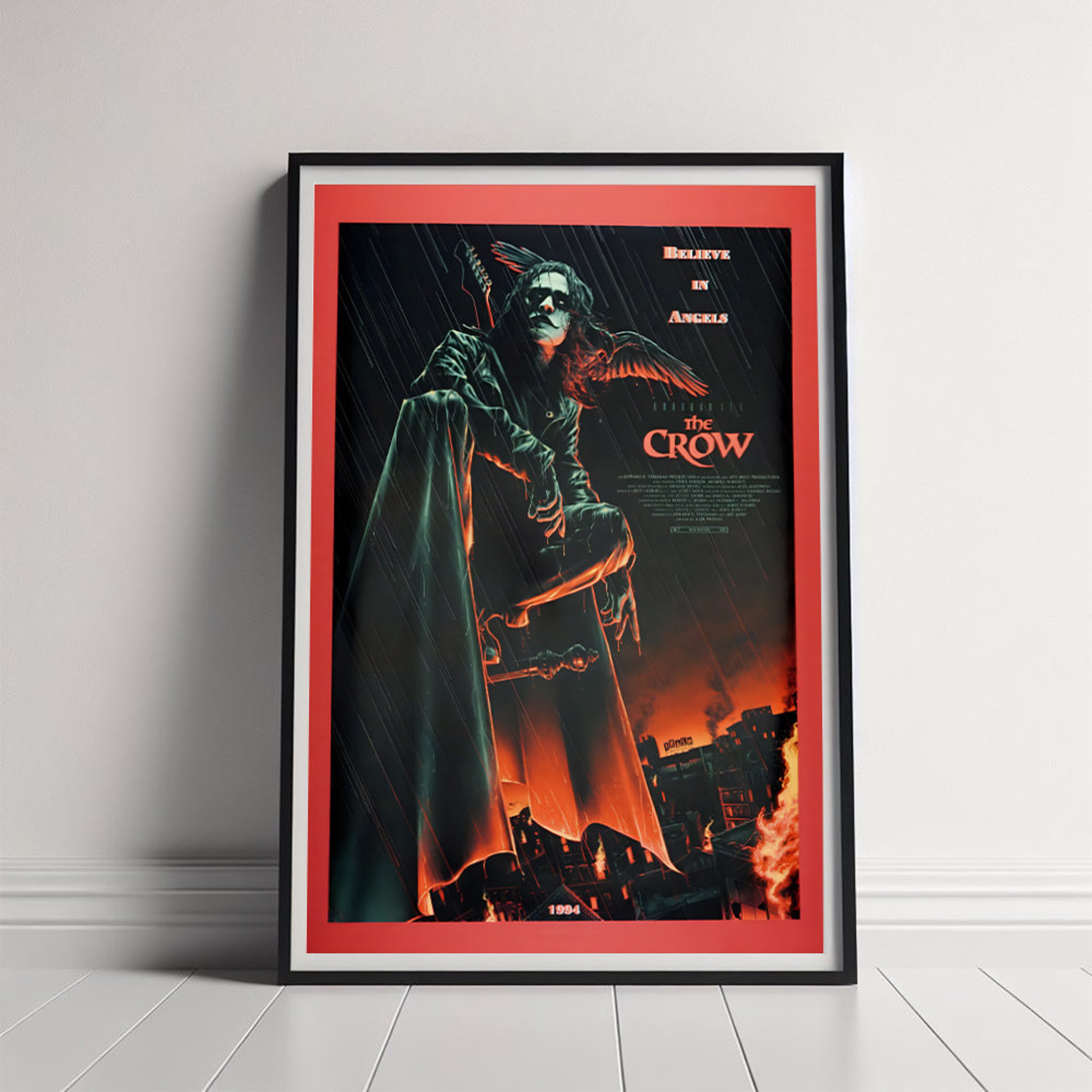 POSTER The Crow Movie Poster, Poster Printing, Classic Movie Wall Art ...