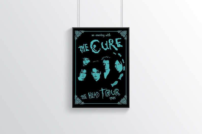 POSTER The Cure Poster | Disintegration Poster | Album Poster | Album ...