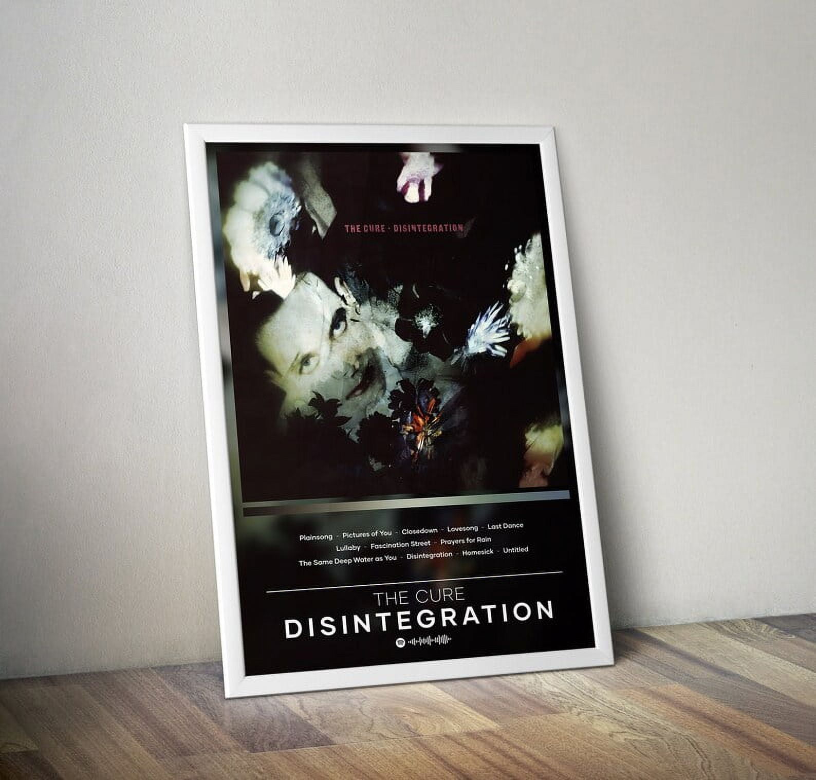 POSTER The Cure Poster | Disintegration Poster | Album Poster Print ...