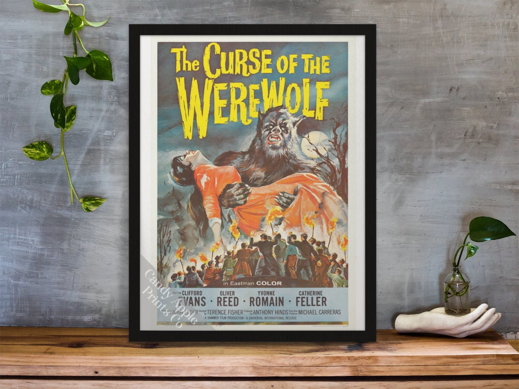 POSTER The Curse of the Werewolf Classic Movie Poster - Movie Poster ...