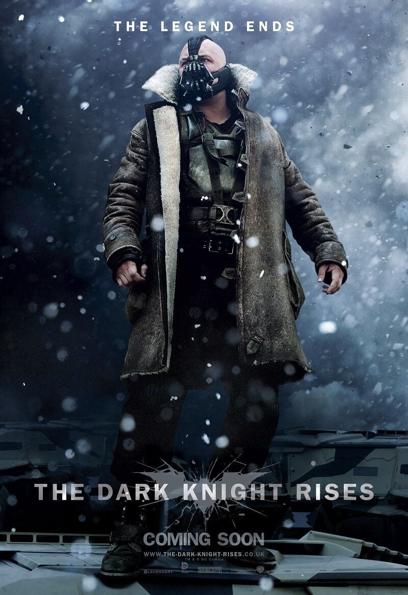 POSTER The Dark Knight Rises movie poster print : Tom Hardy poster ...