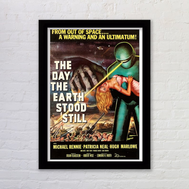 POSTER The Day the Earth Stood Still Movie Poster Reproduction Print ...