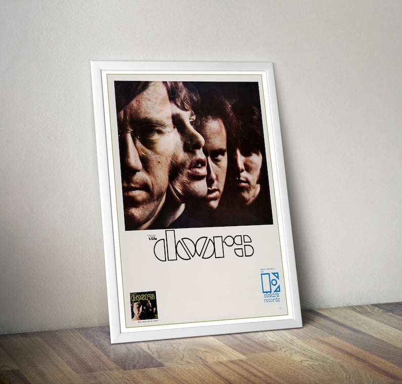 POSTER The Doors Debut Album Reproduction Vintage Promo Poster Print ...