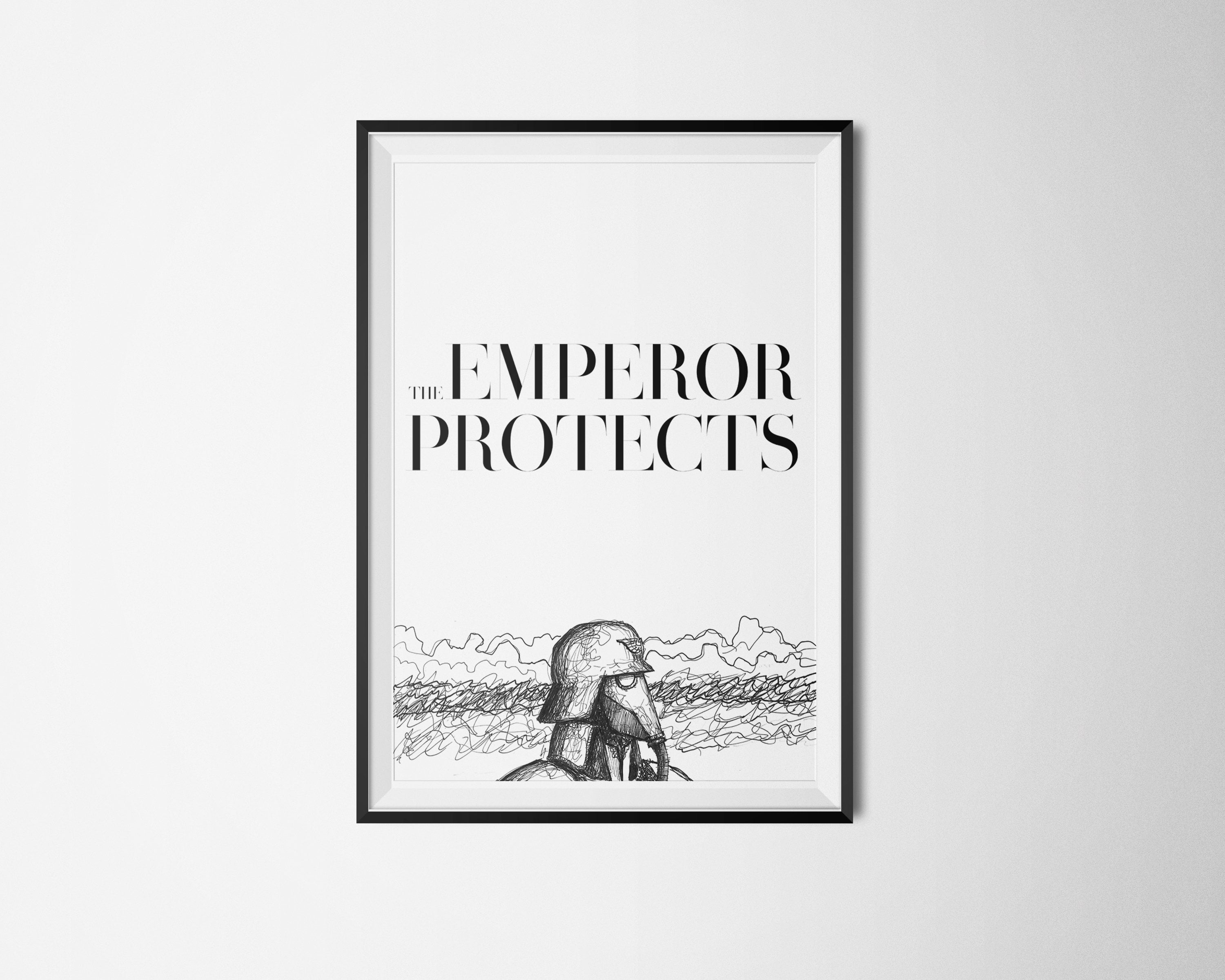 POSTER The Emperor Protects - Warhammer40K Fanmade Poster - Death Korps ...