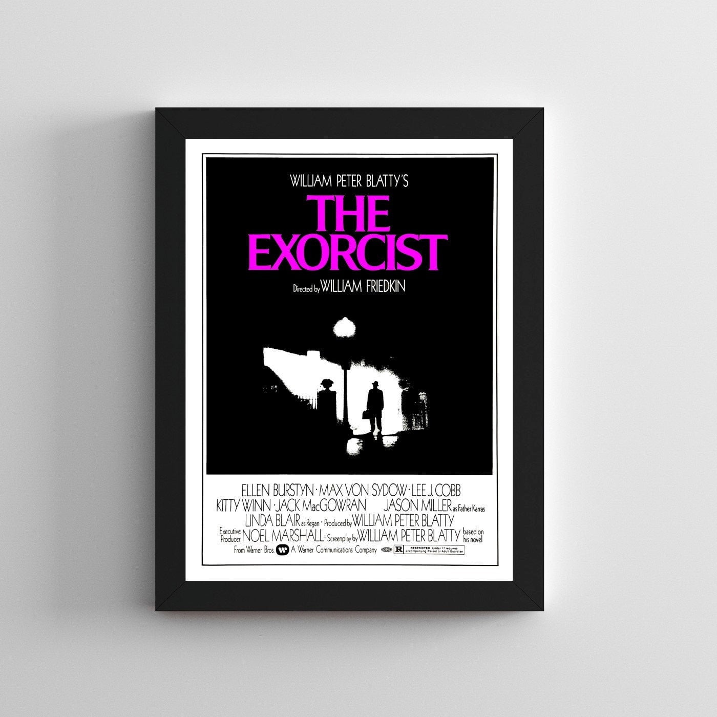 POSTER The Exorcist Horror Film / Movie Poster -UNFRAMED - Walmart.com