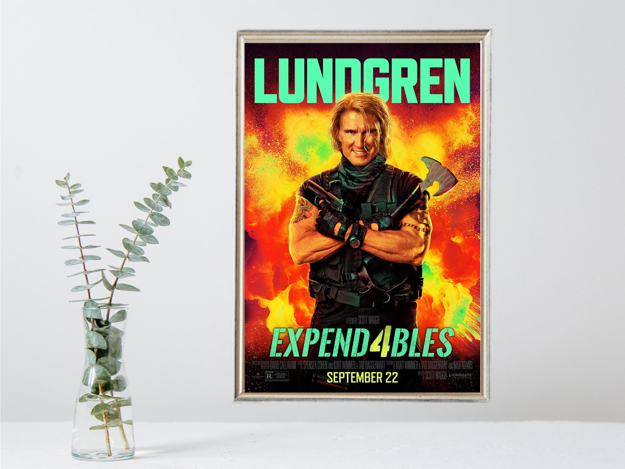 POSTER The Expendables 4 Movie Poster- Vintage Movie Poster - Limited ...