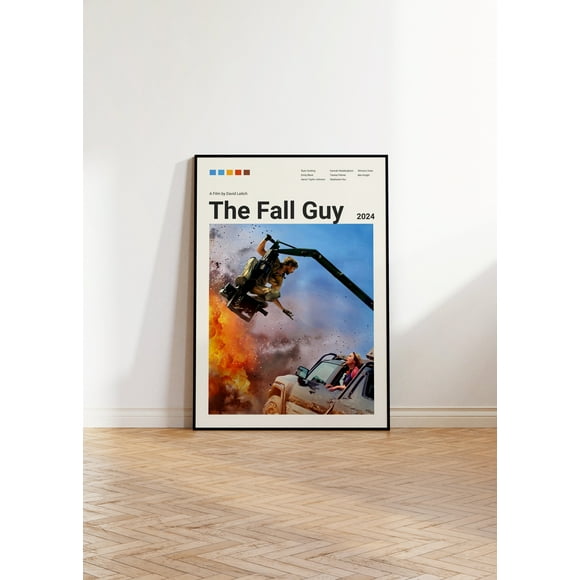 Heather Thomas Fall Guy Poster