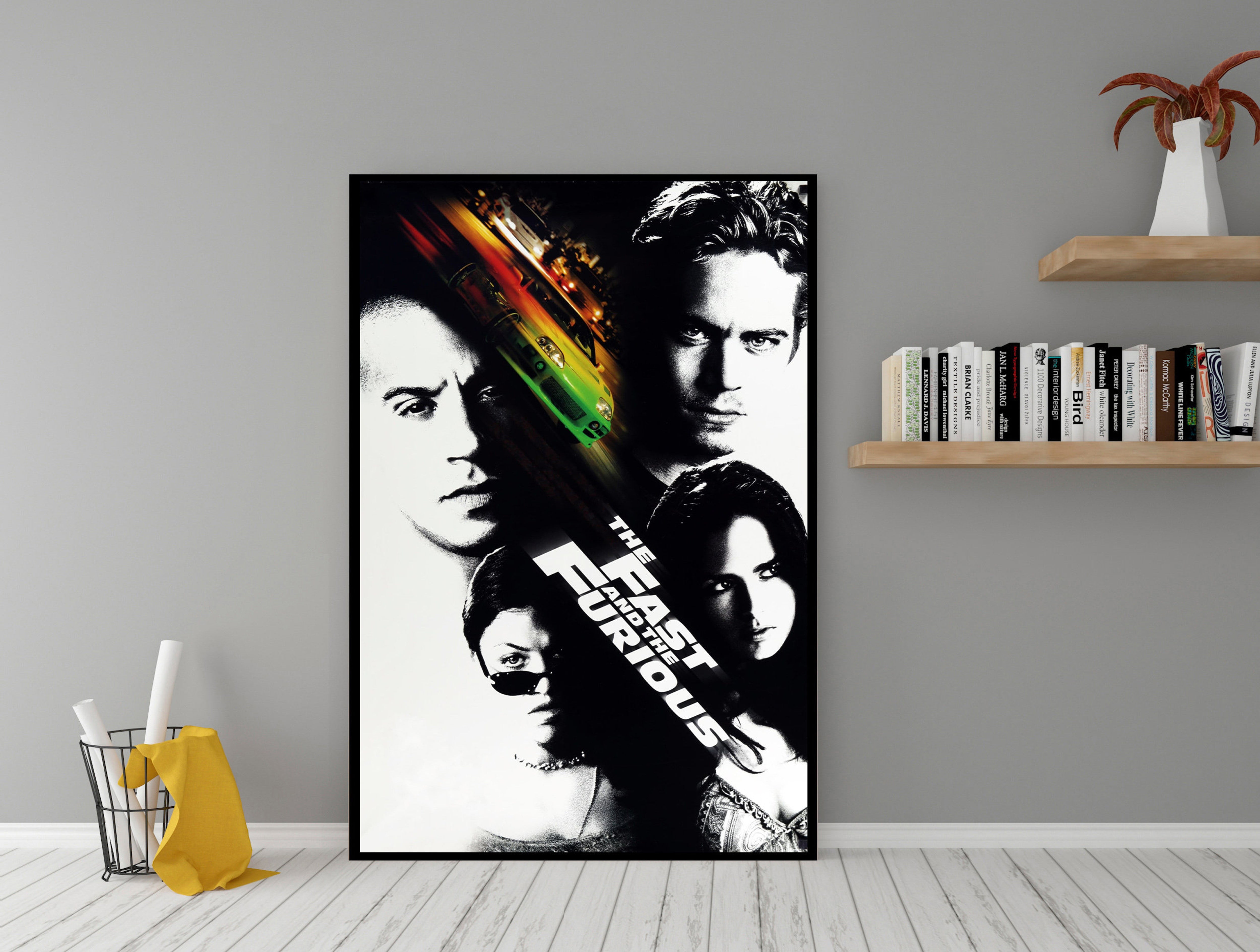 POSTER The Fast and the Furious Movie Poster - High Quality Wall Art ...