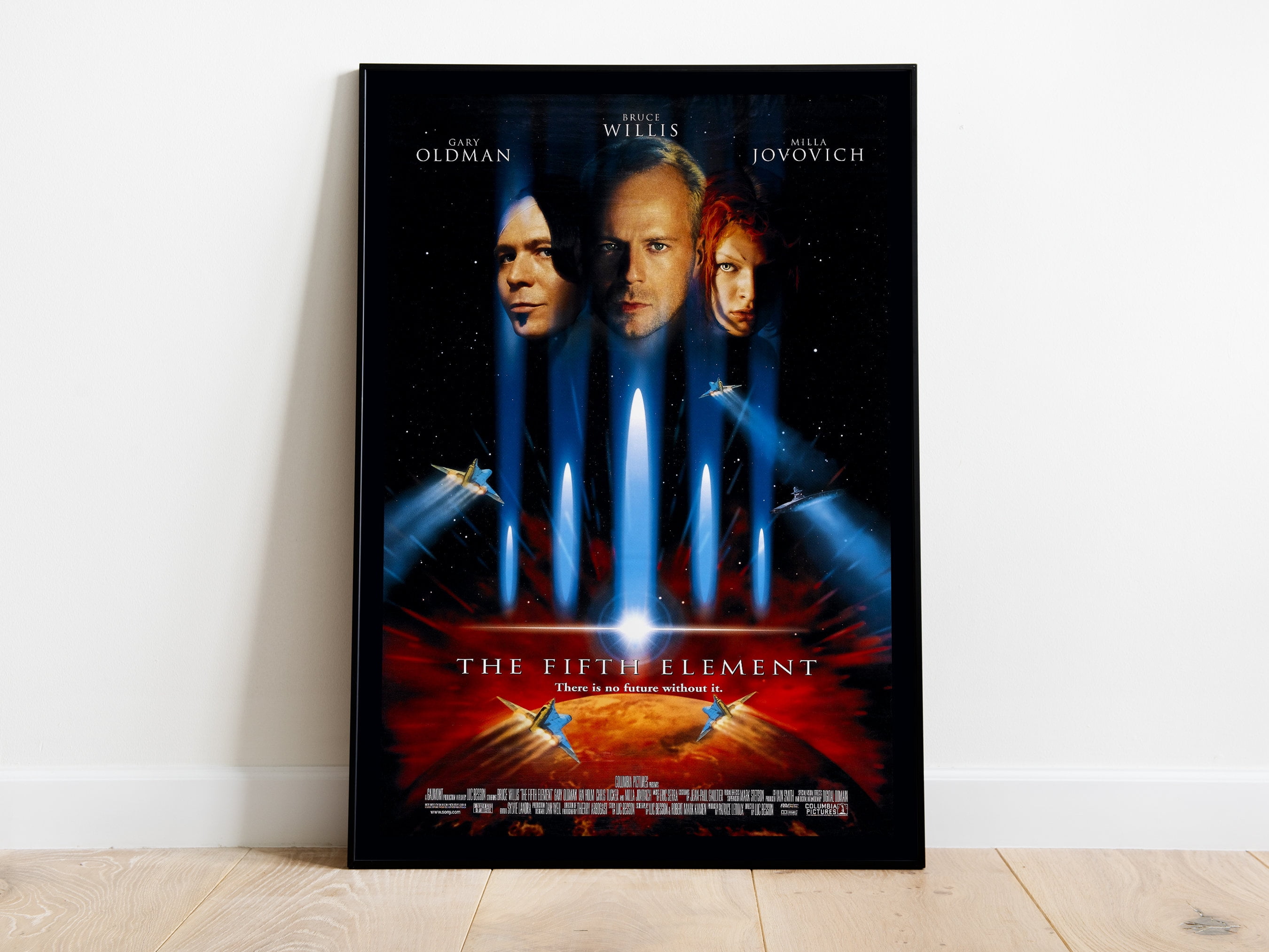 POSTER The Fifth Element, Luc Besson, Bruce Willis, Milla Jovovich ...