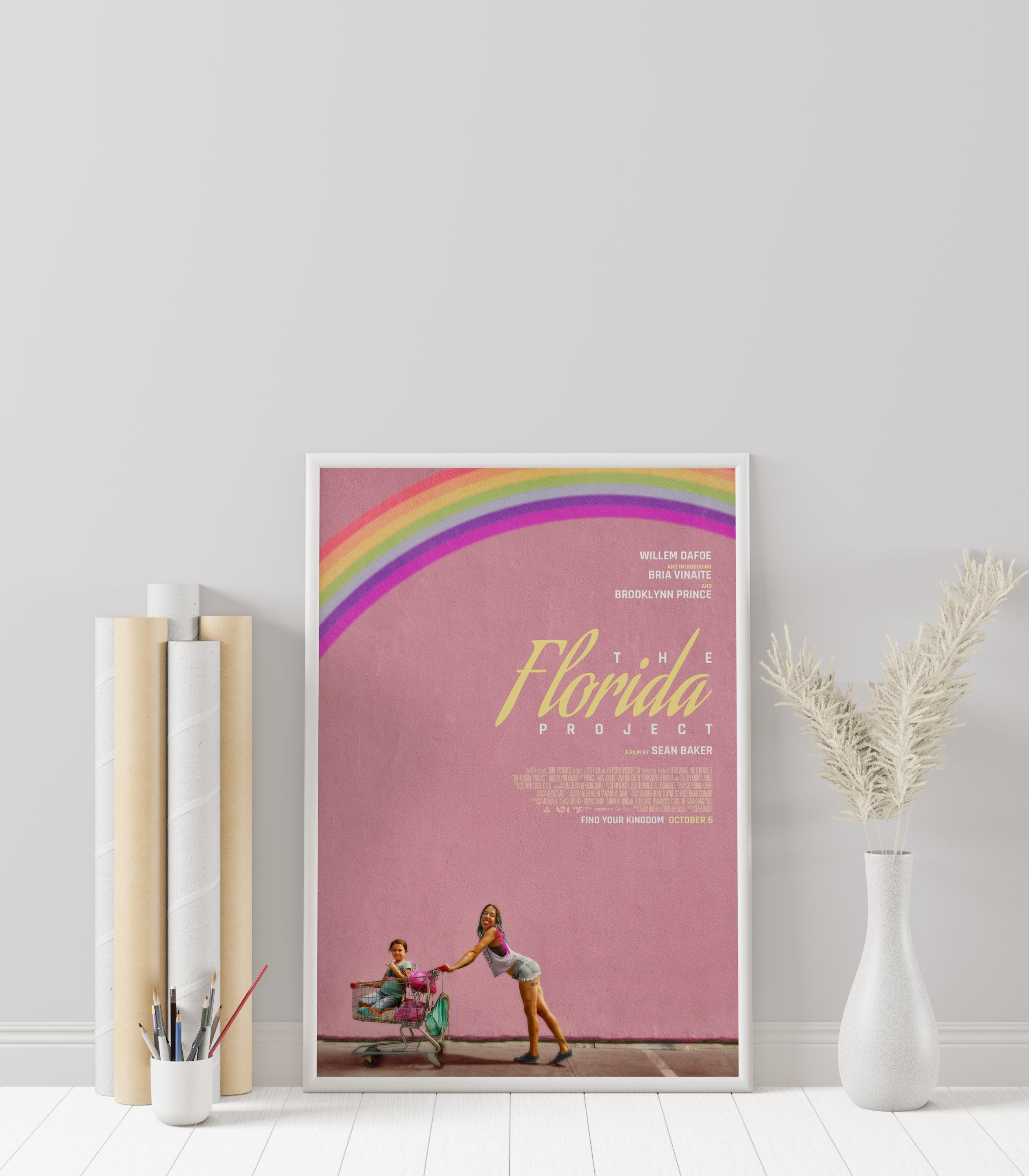 POSTER The Florida Project Poster - Sean Baker - Minimalist Movie ...