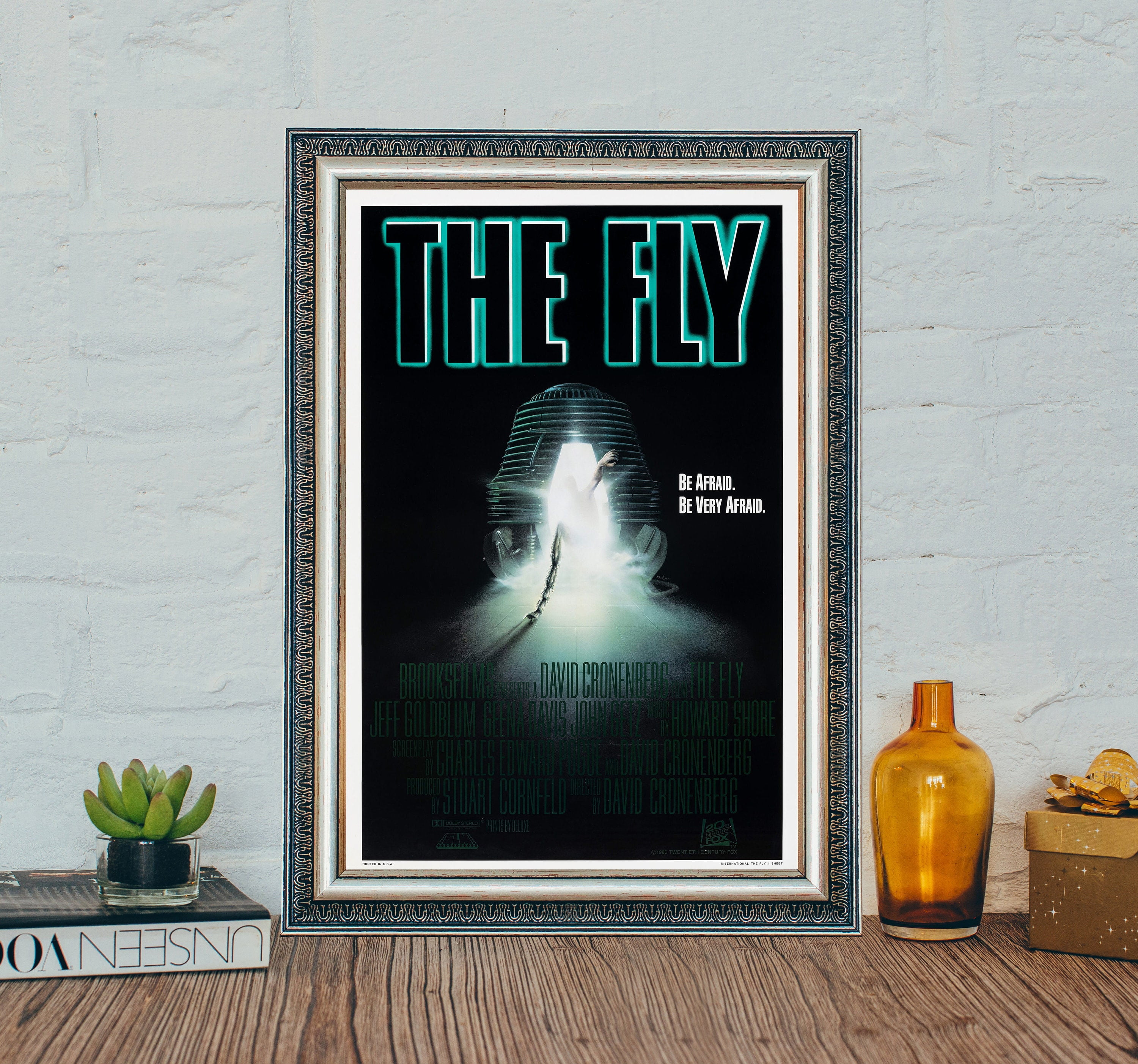 POSTER The Fly (1986) Movie Poster, Classic Movie The Fly Poster ...