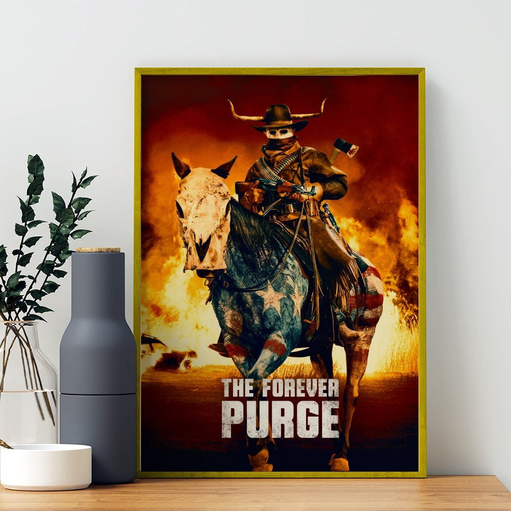 POSTER The Forever Purge Movie Poster, For Elevate Your Room Aesthetic ...