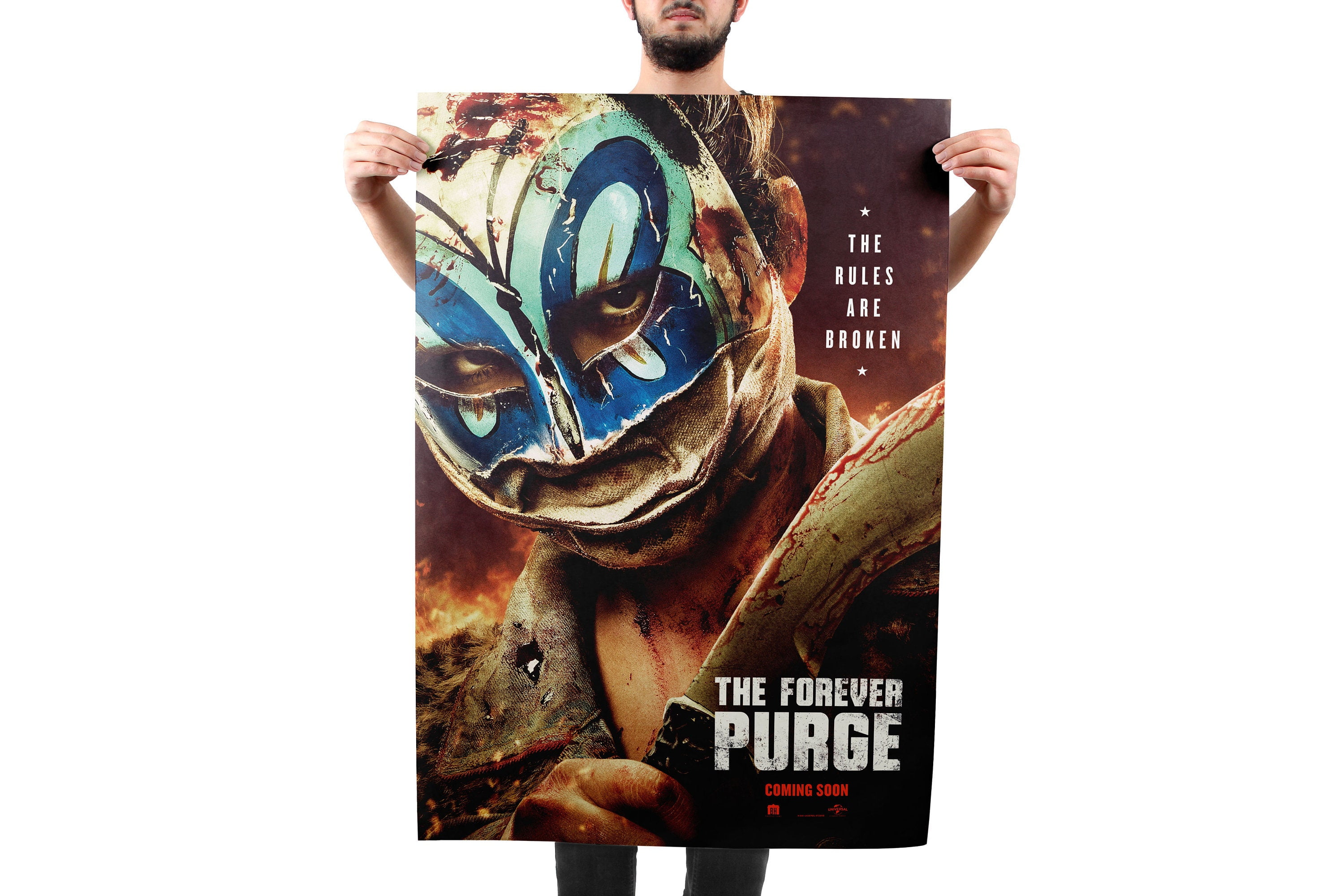 POSTER The Forever Purge Movie Poster, Quality Print, Photo Wall Art ...