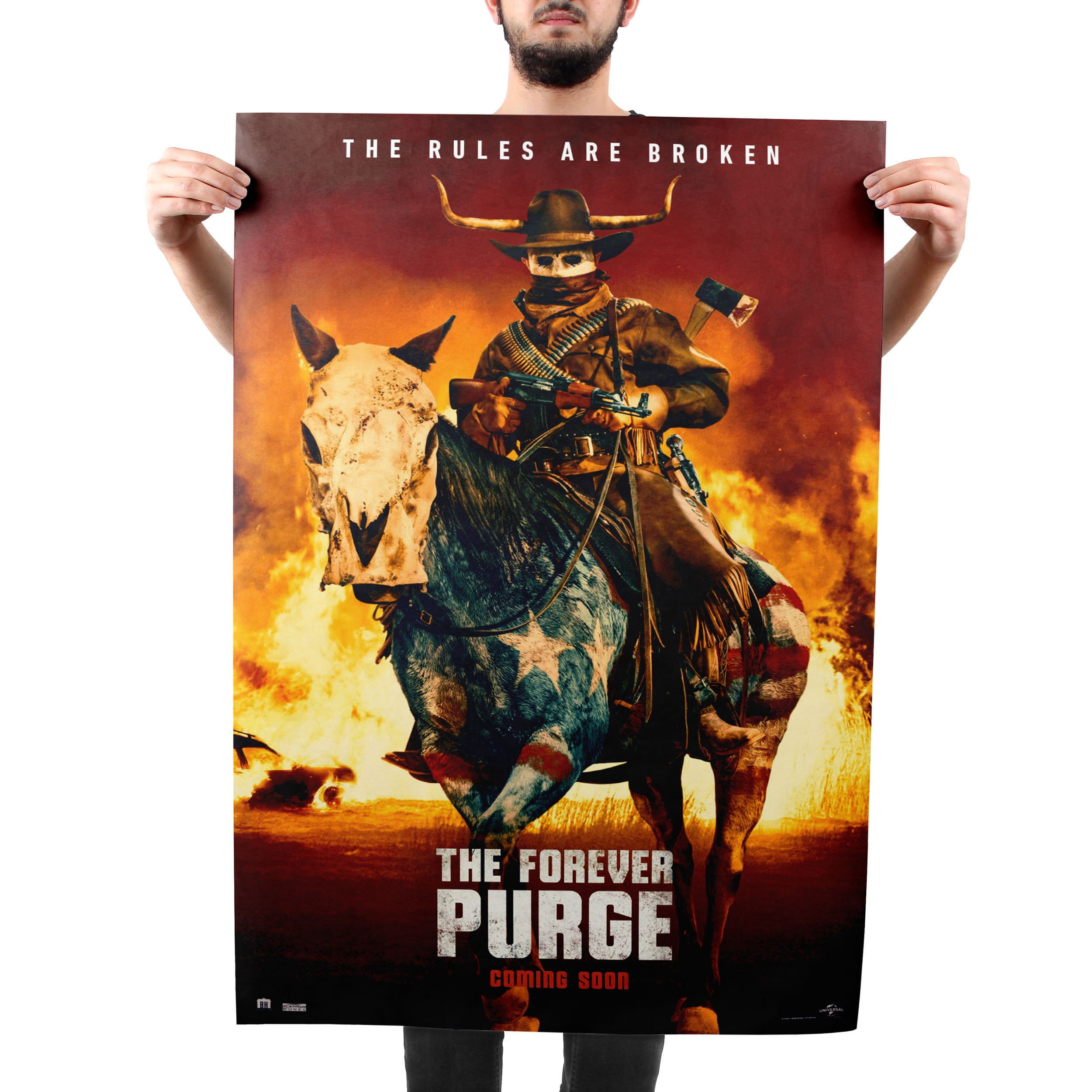 POSTER The Forever Purge Movie Poster, Quality Print, Photo Wall Art ...
