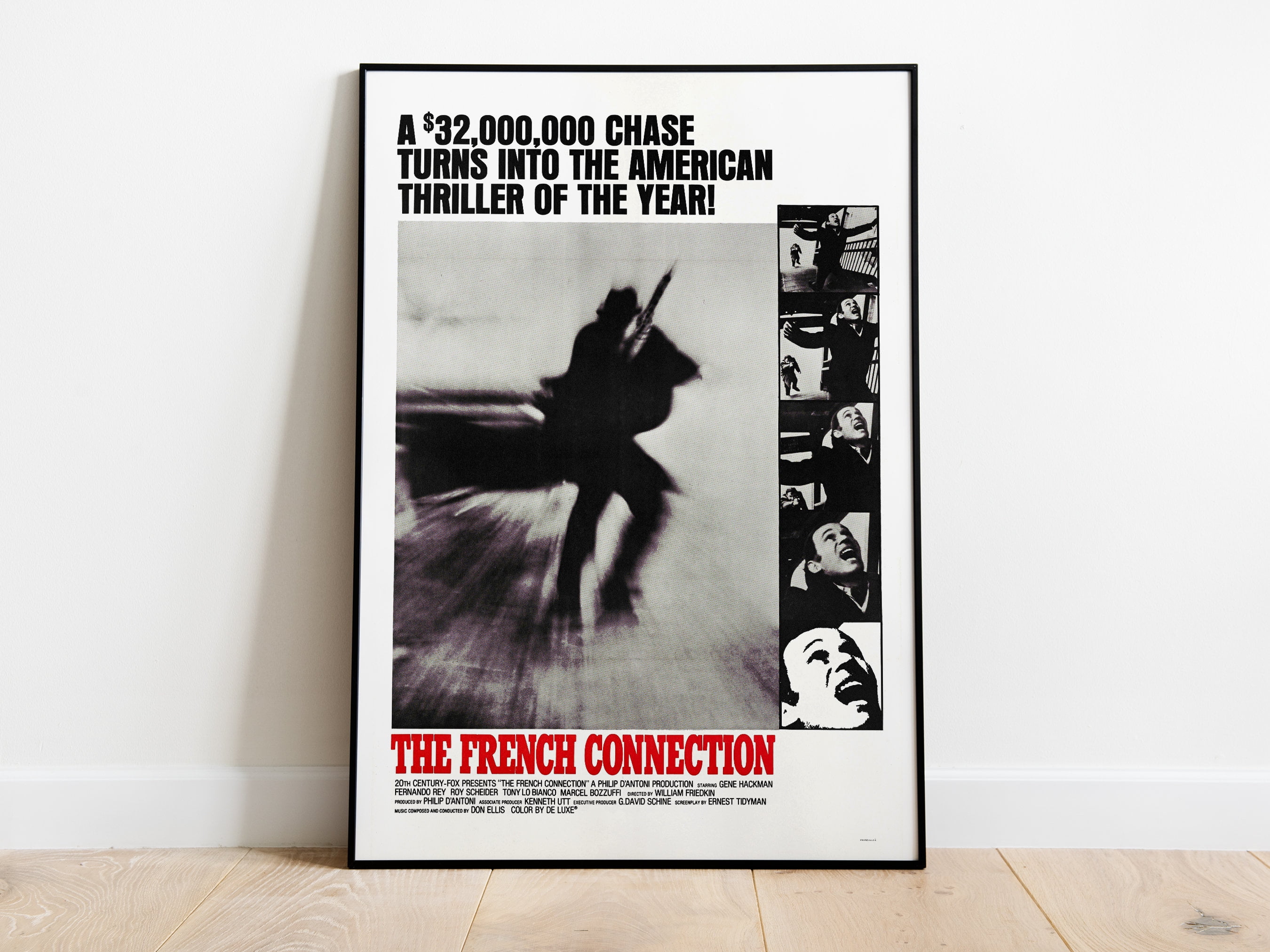 POSTER The French Connection, William Friedkin, Gene Hackman, 1971 - HQ ...