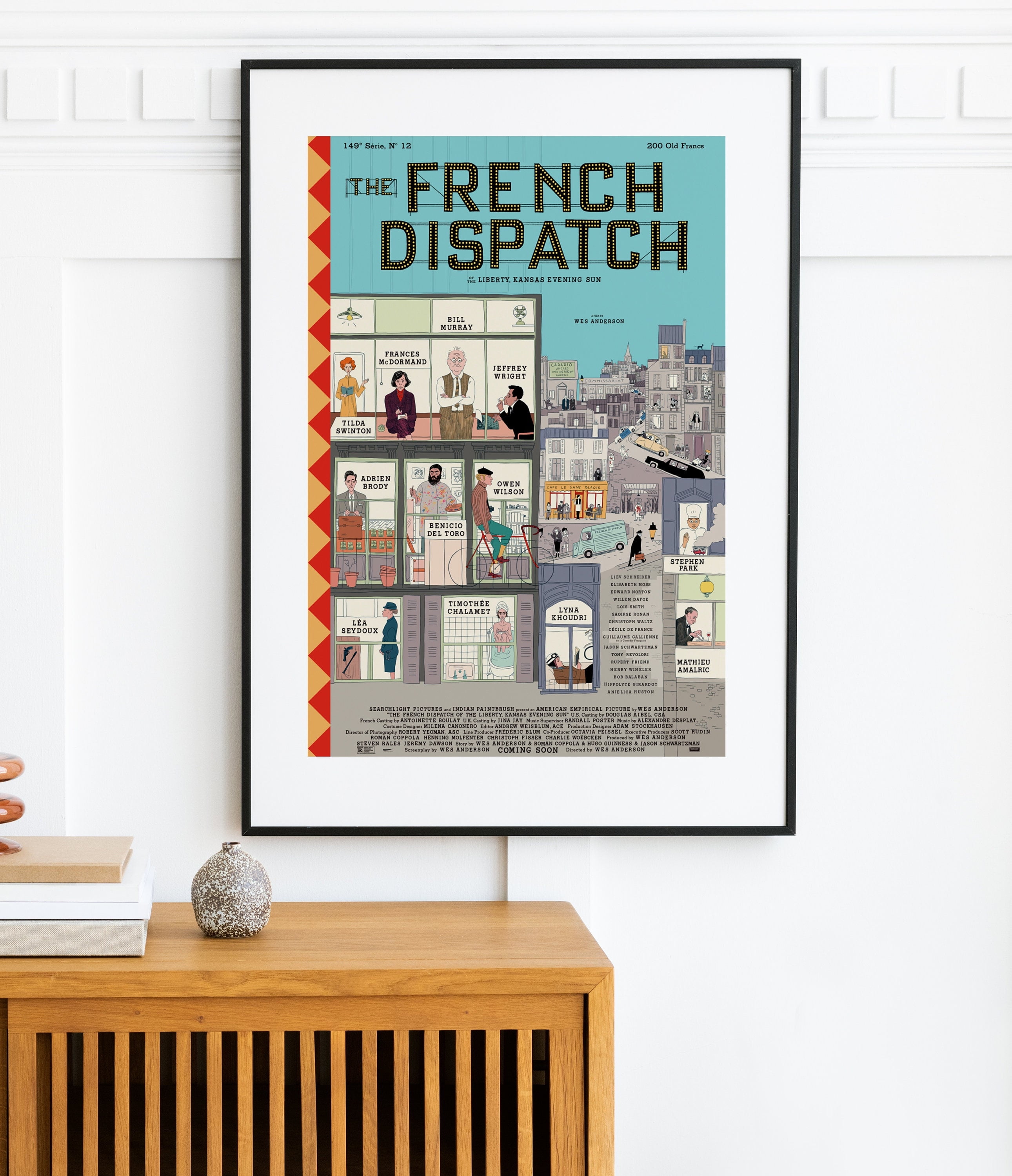 POSTER The French Dispatch Movie Poster-UNFRAMED - Walmart.com