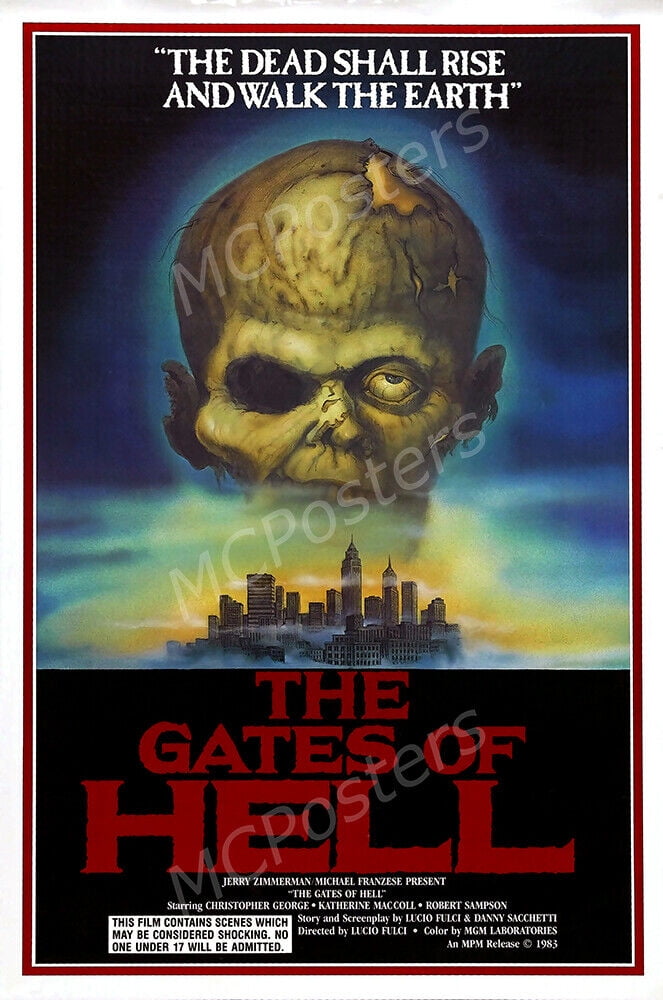 POSTER The Gates of Hell Movie Premium POSTER MADE IN USA-24x36 ...