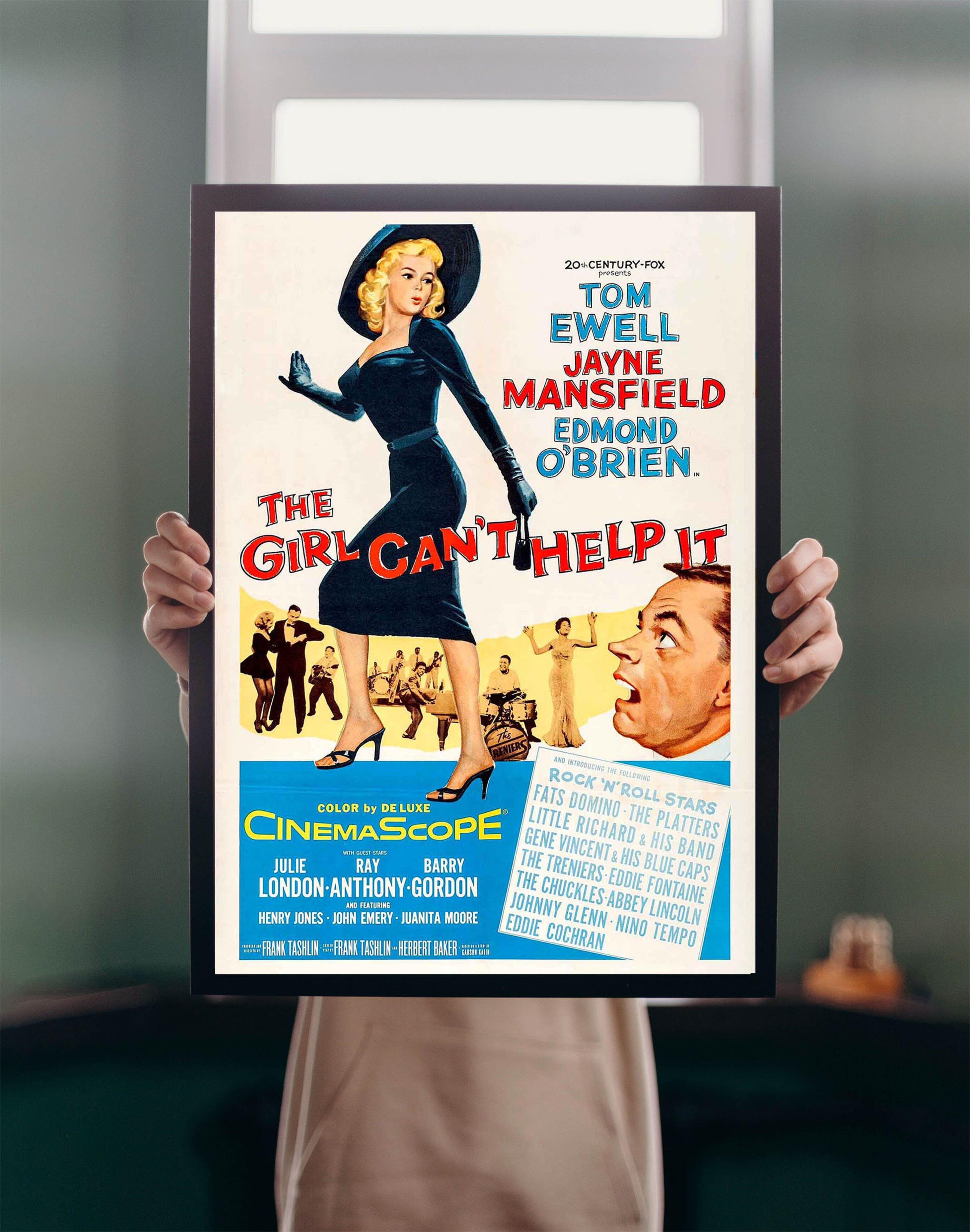 POSTER The Girl Can't Help It 1956 Movie POSTER PRINT A5 A1 Jayne ...