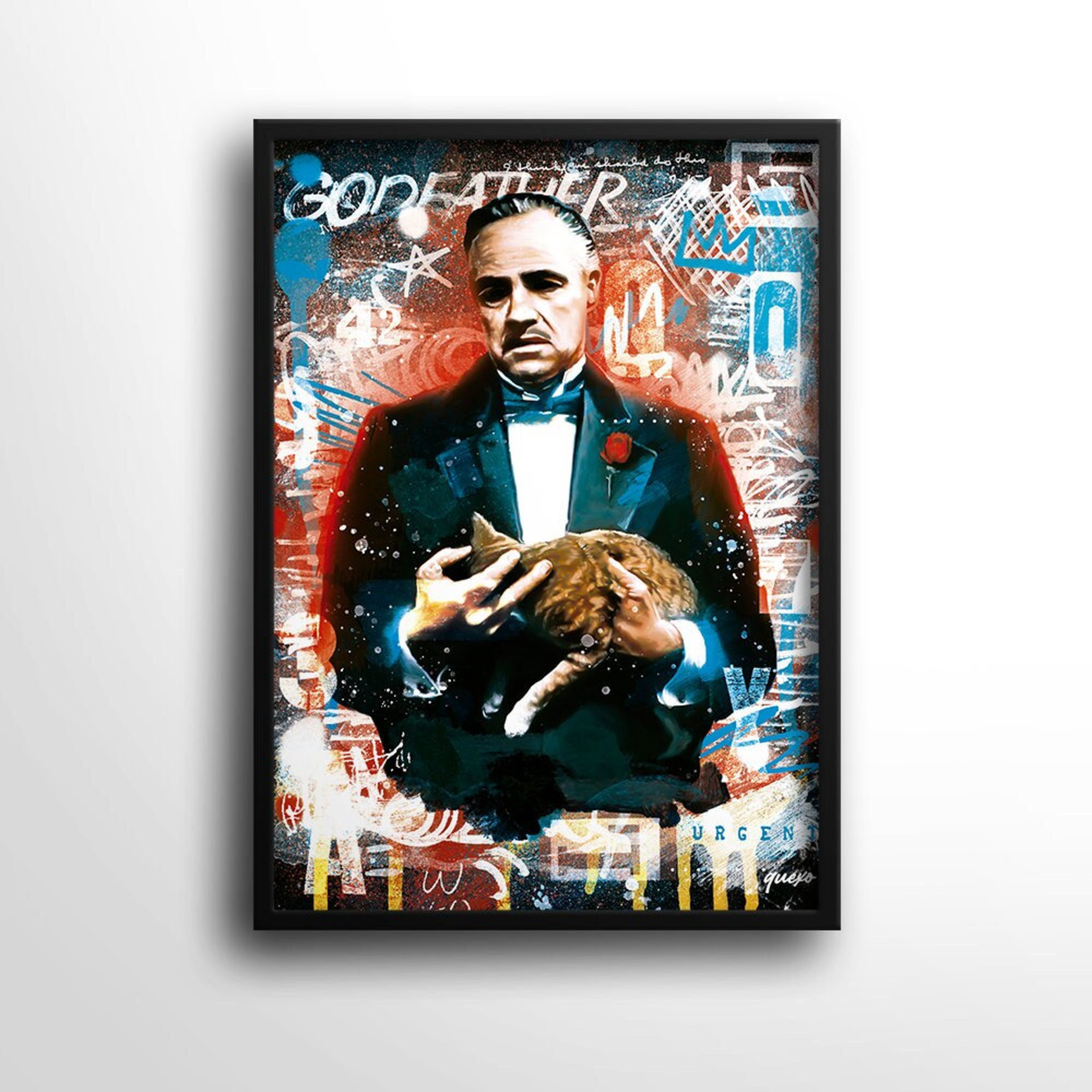 POSTER The Godfather Poster, Don Vito Corleone Wall Decor, Perfect Gift ...