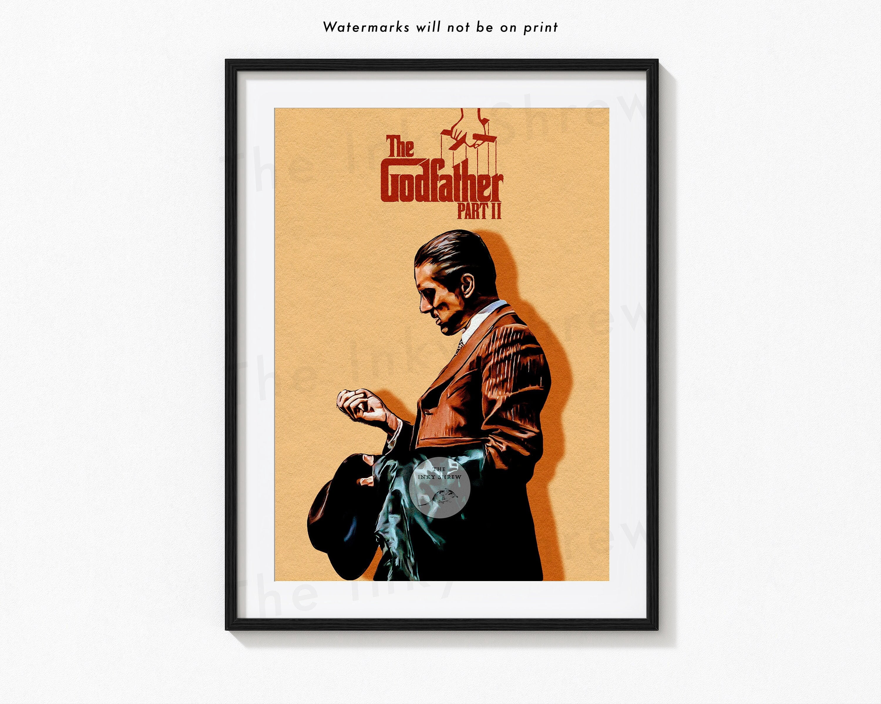 POSTER The Godfather Poster | The Godfather Print | The Godfather Art ...
