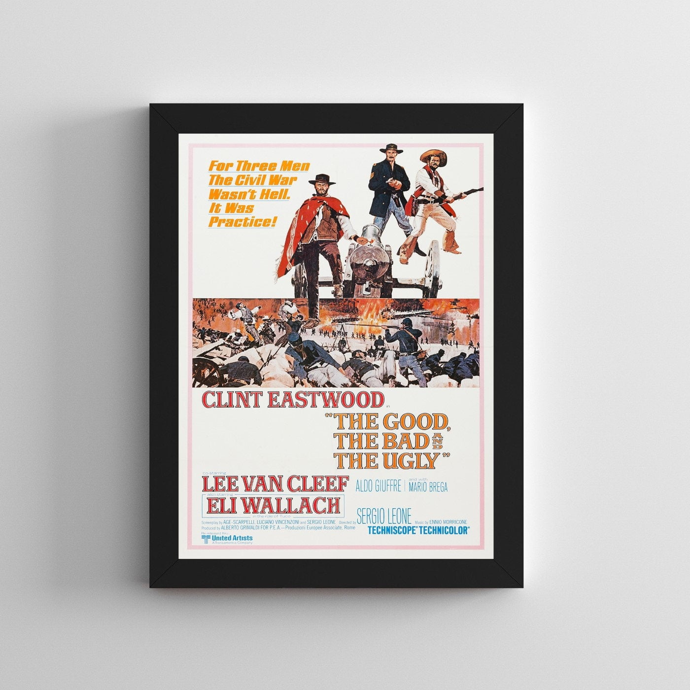 POSTER The Good, the Bad and the Ugly Clint Eastwood Movie / Film ...