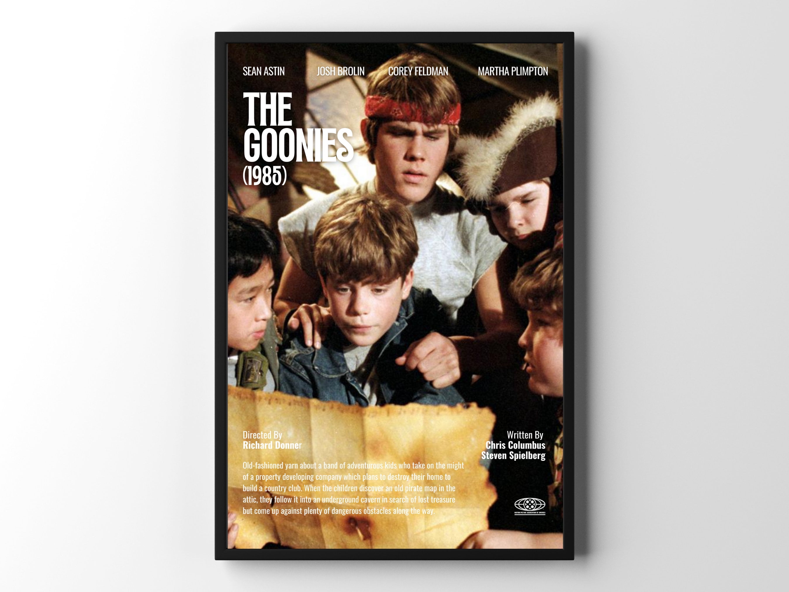 POSTER The Goonies (1985) Movie Poster-UNFRAMED - Walmart.com