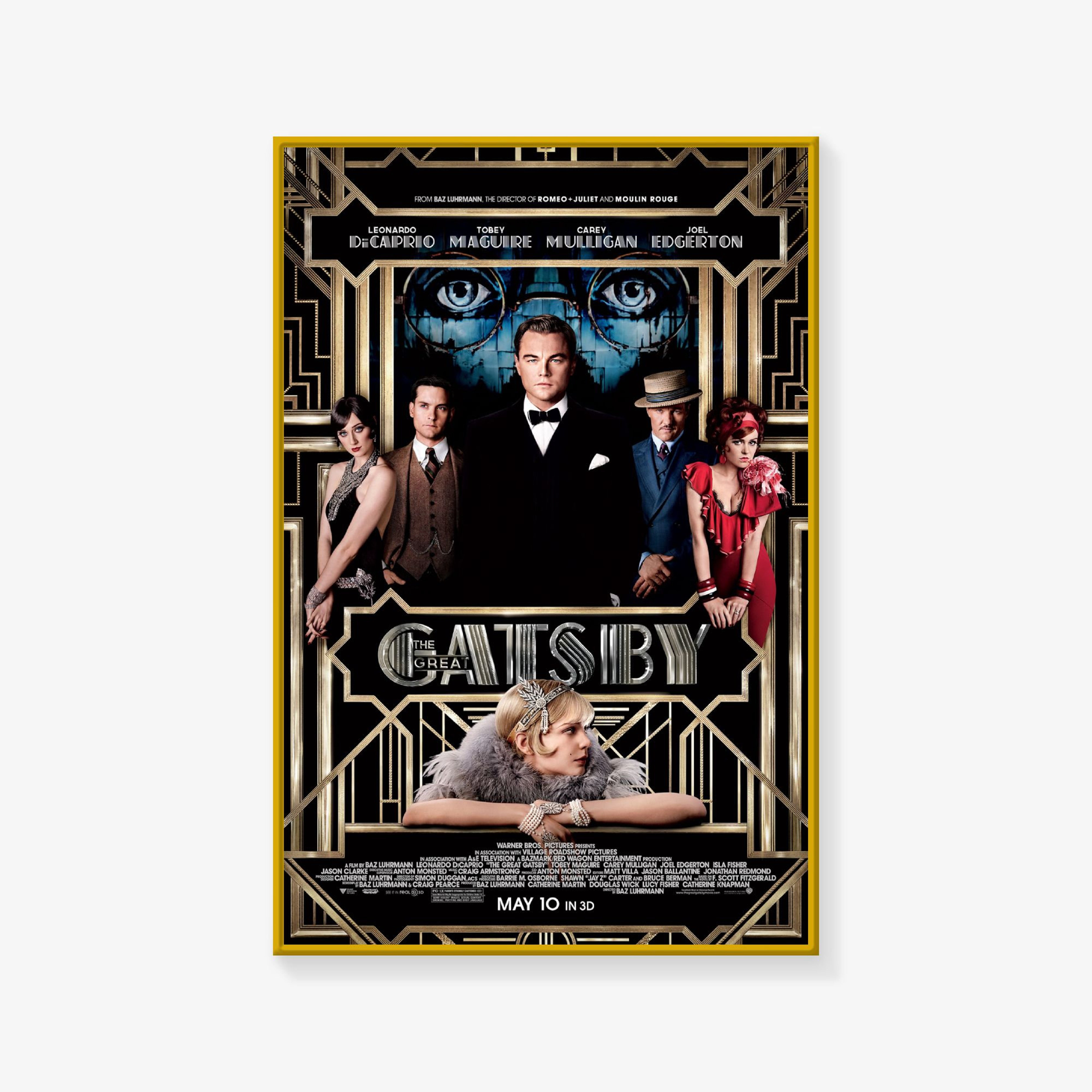 POSTER The Great Gatsby Poster, Movie Poster, Poster Print, Art Poster Wall Art Picture Print ...