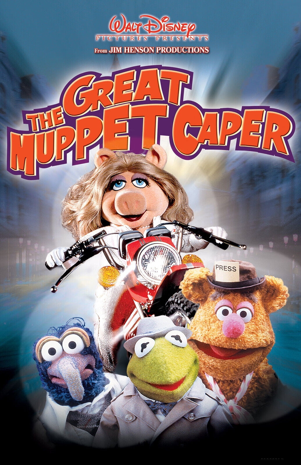 POSTER The Great Muppet Caper Film By Jim Henson 1981 Movie Poster ...