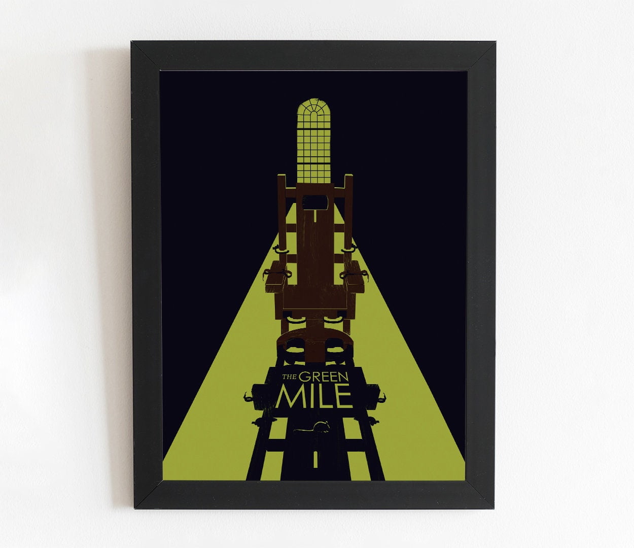 POSTER The Green Mile Tom Hanks Minimal Illustrated Movie Poster ...