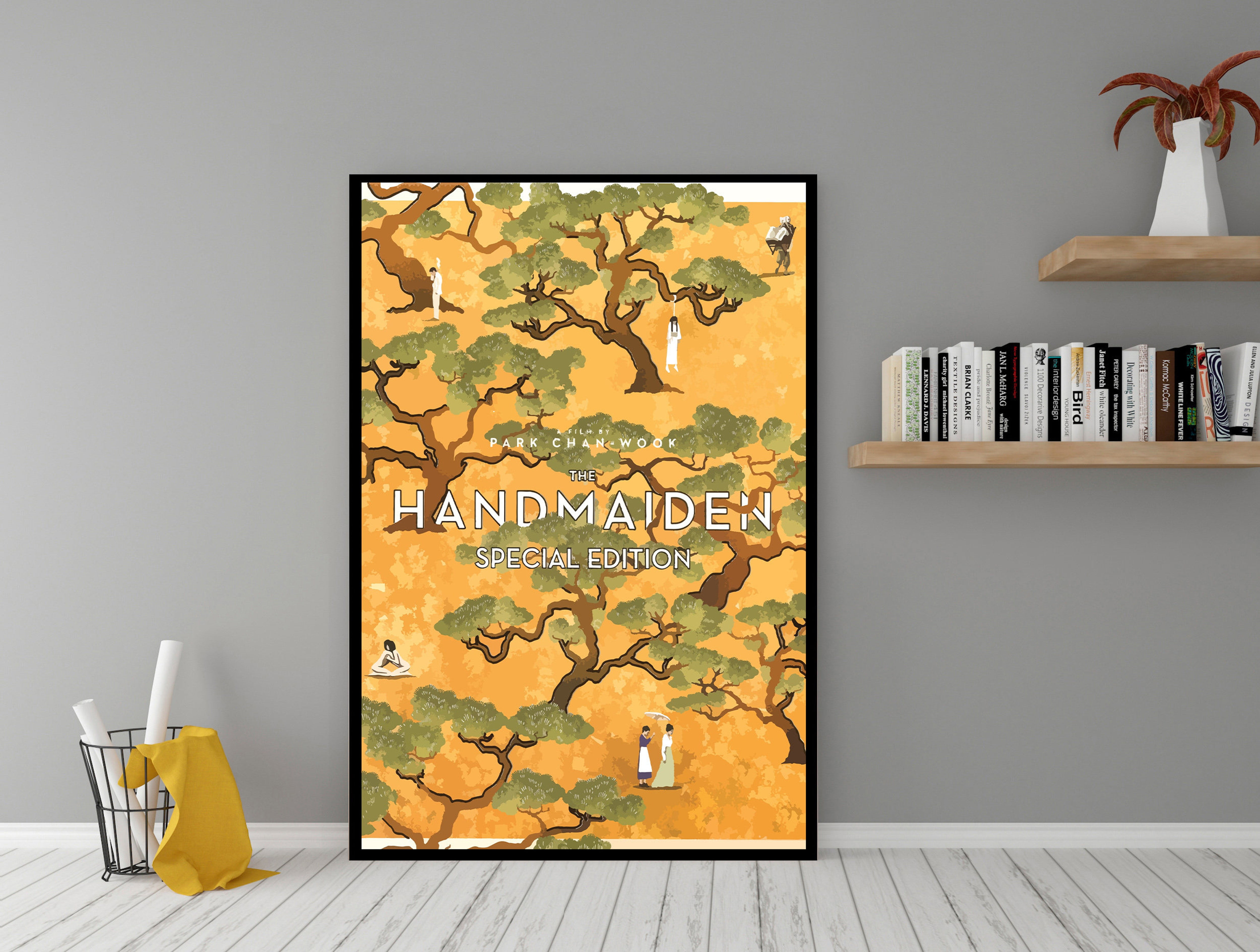 POSTER The Handmaiden Movie Poster - High Quality Canvas Wall Art ...