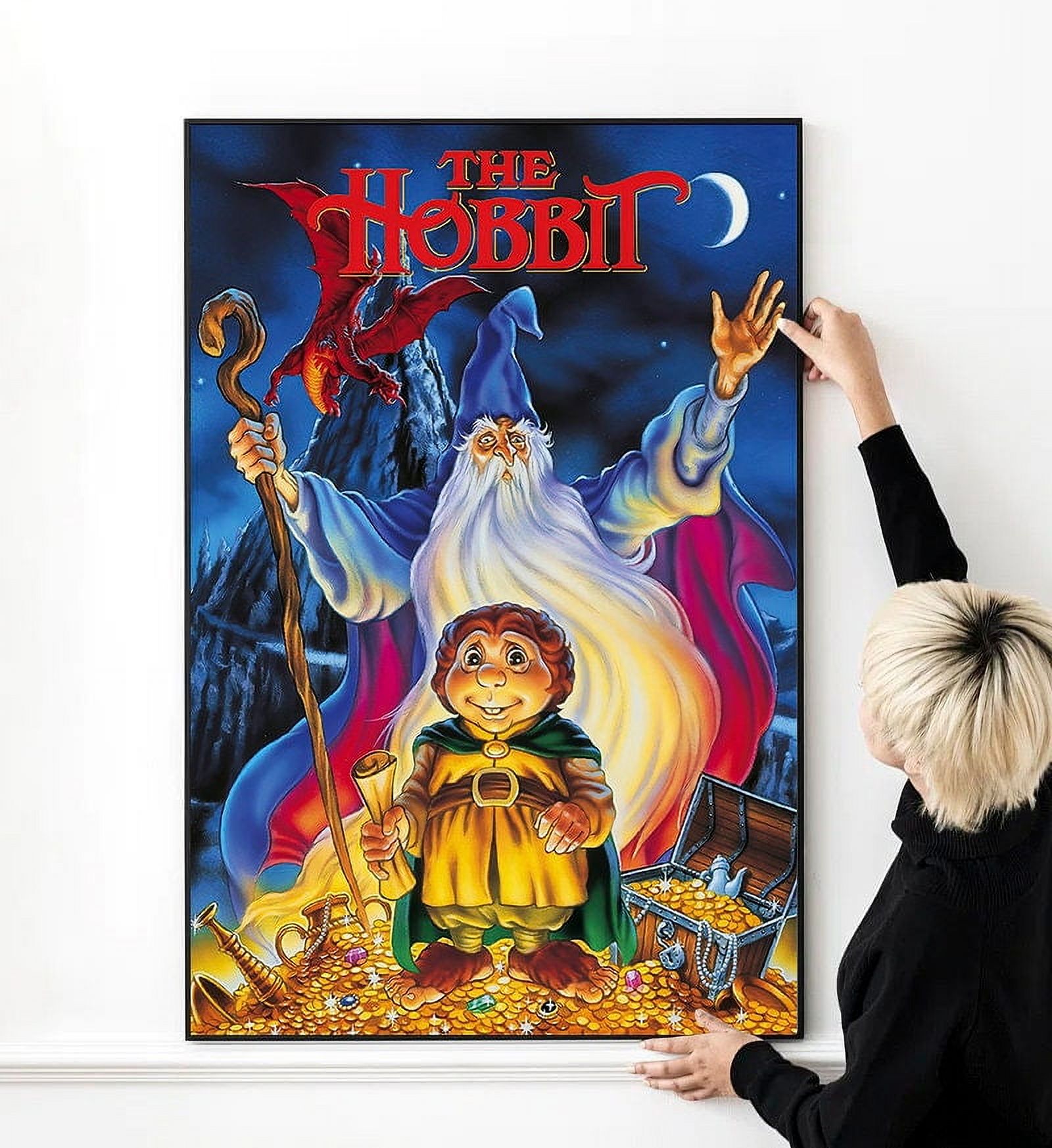 POSTER The Hobbit - Lord of the Rings Animated 1977 Movie Poster High ...