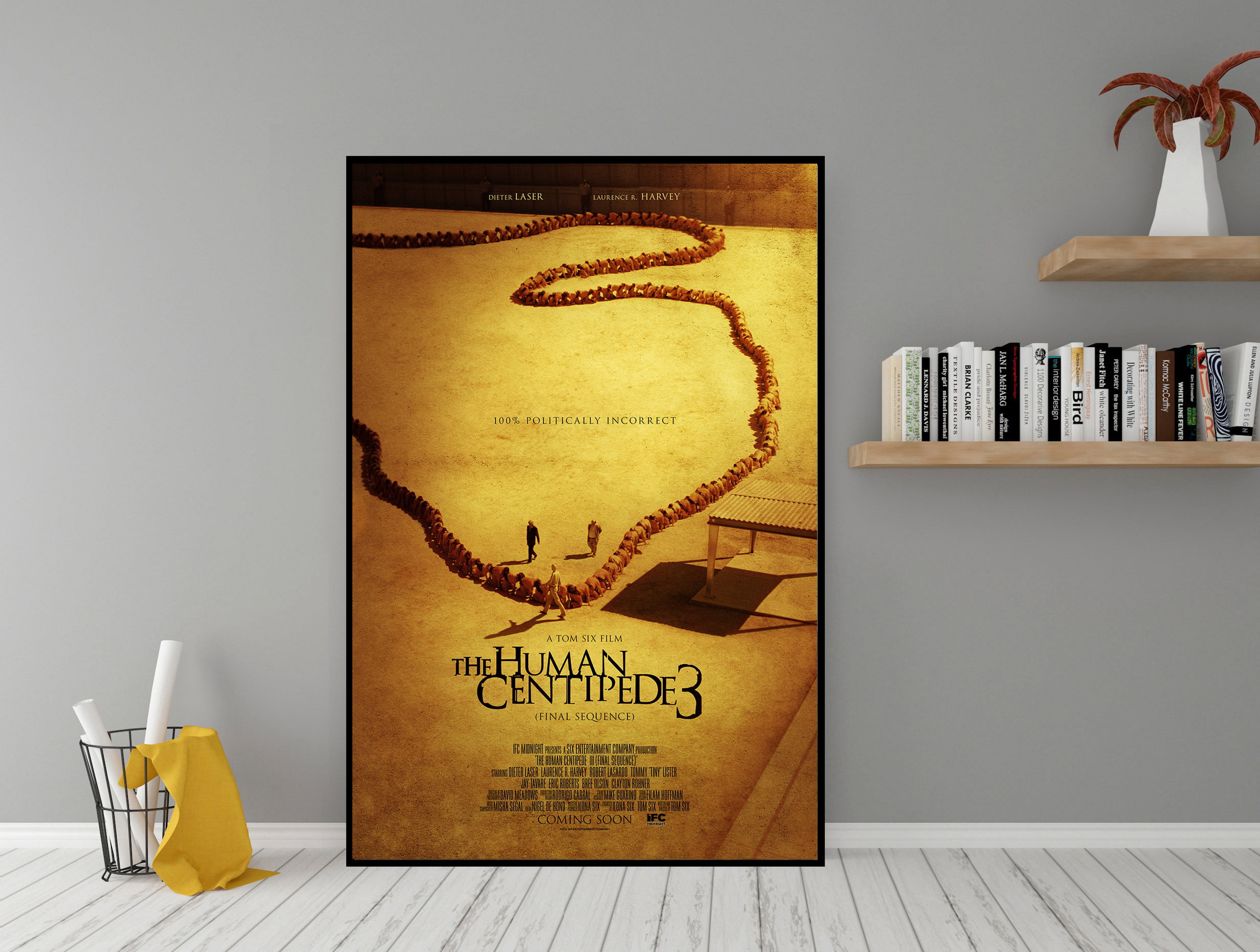 POSTER The Human Centipede Movie Poster - High Quality Wall Art - Room ...