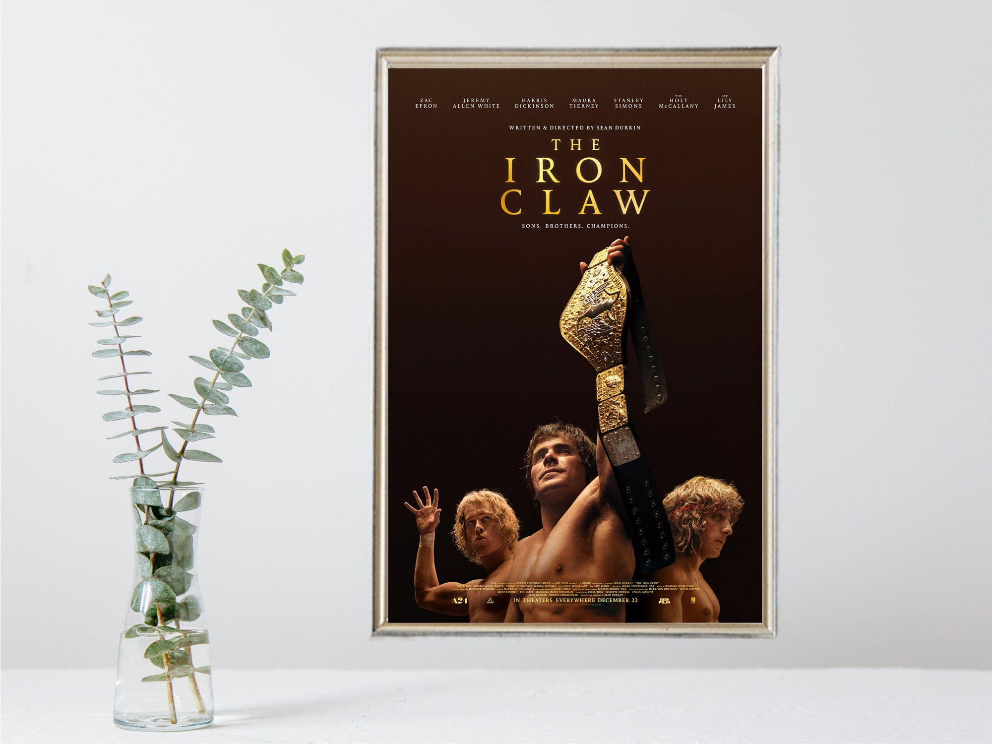 POSTER The Iron Claw Movie Poster- Vintage Movie Poster - Limited ...